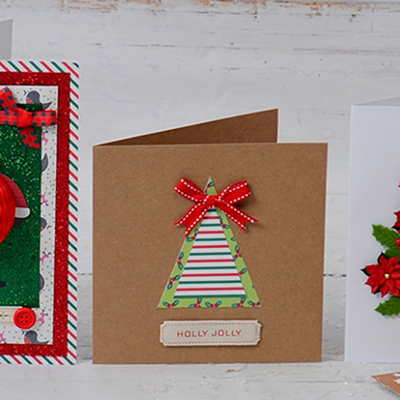 How to Make a Layered Tree Christmas Card | Hobbycraft
