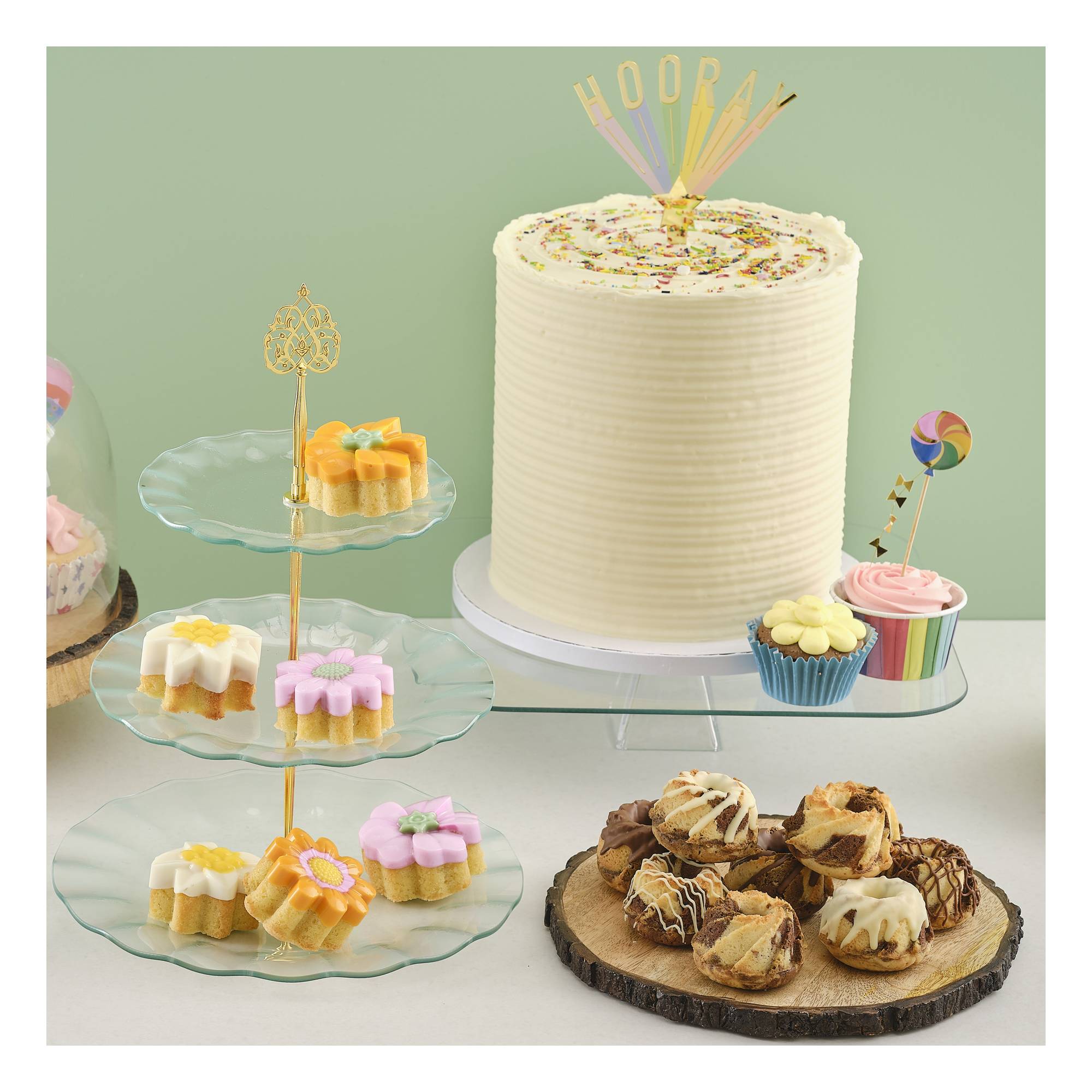 Whisk Wooden Cake Board 8 Inches | Hobbycraft