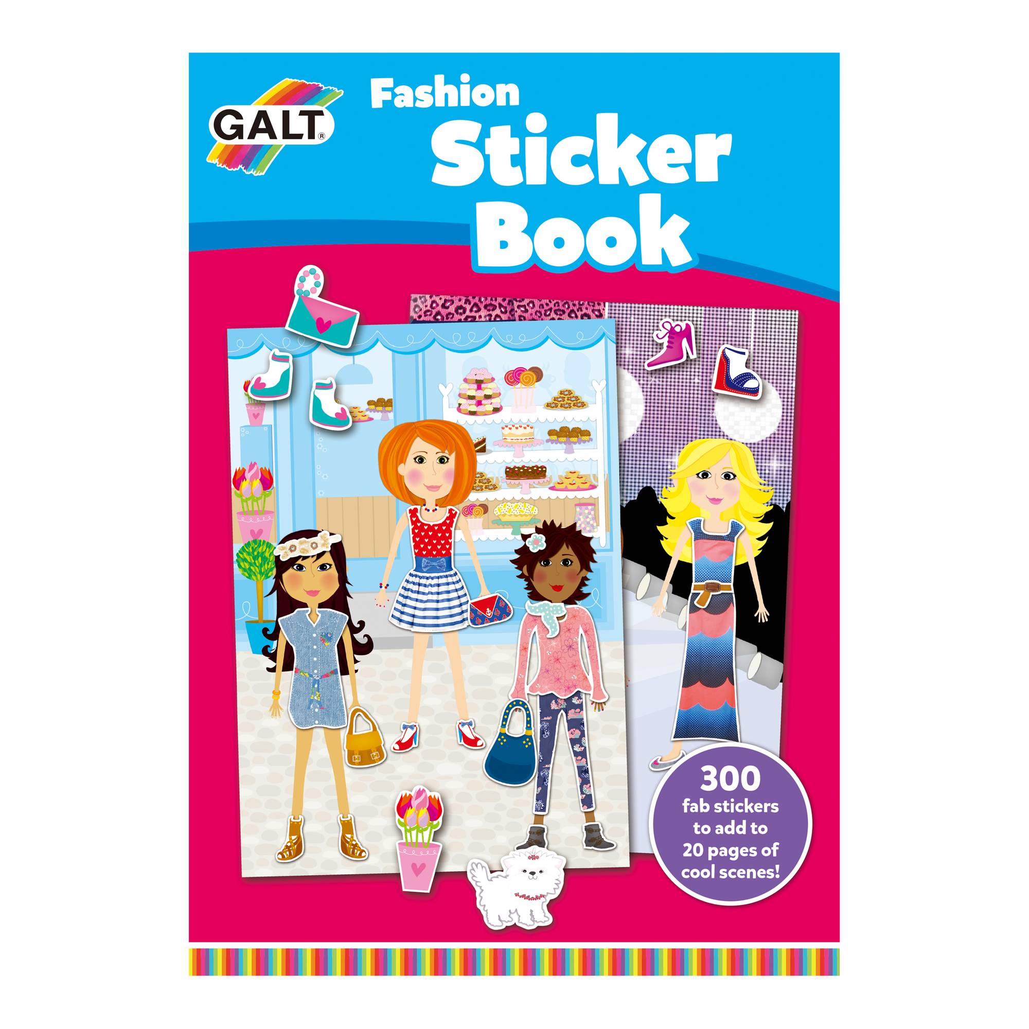 Galt Fashion Sticker Book | Hobbycraft