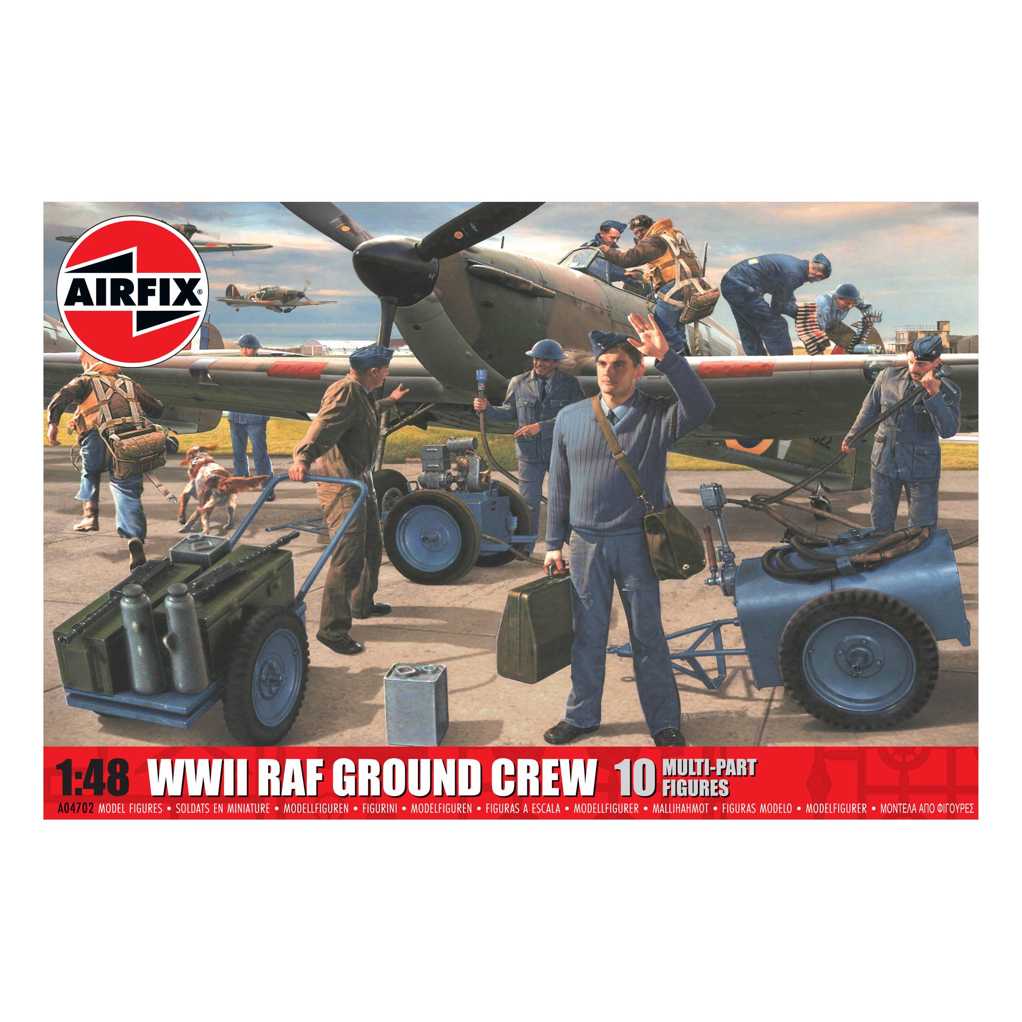 Airfix WWII RAF Ground Crew Model Kit 1:48 | Hobbycraft