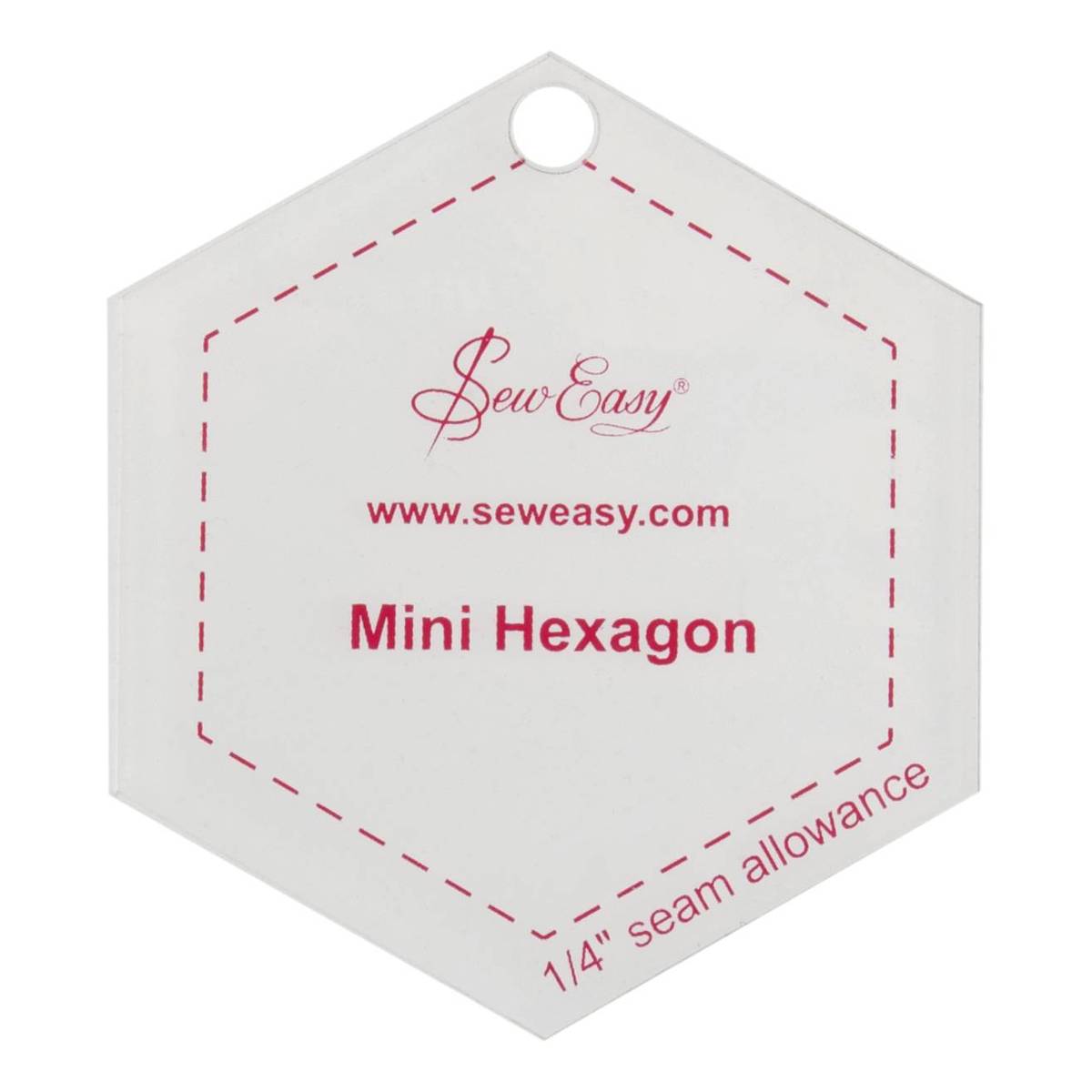 Sew Easy Mini Hexagon Template | Hobbycraft