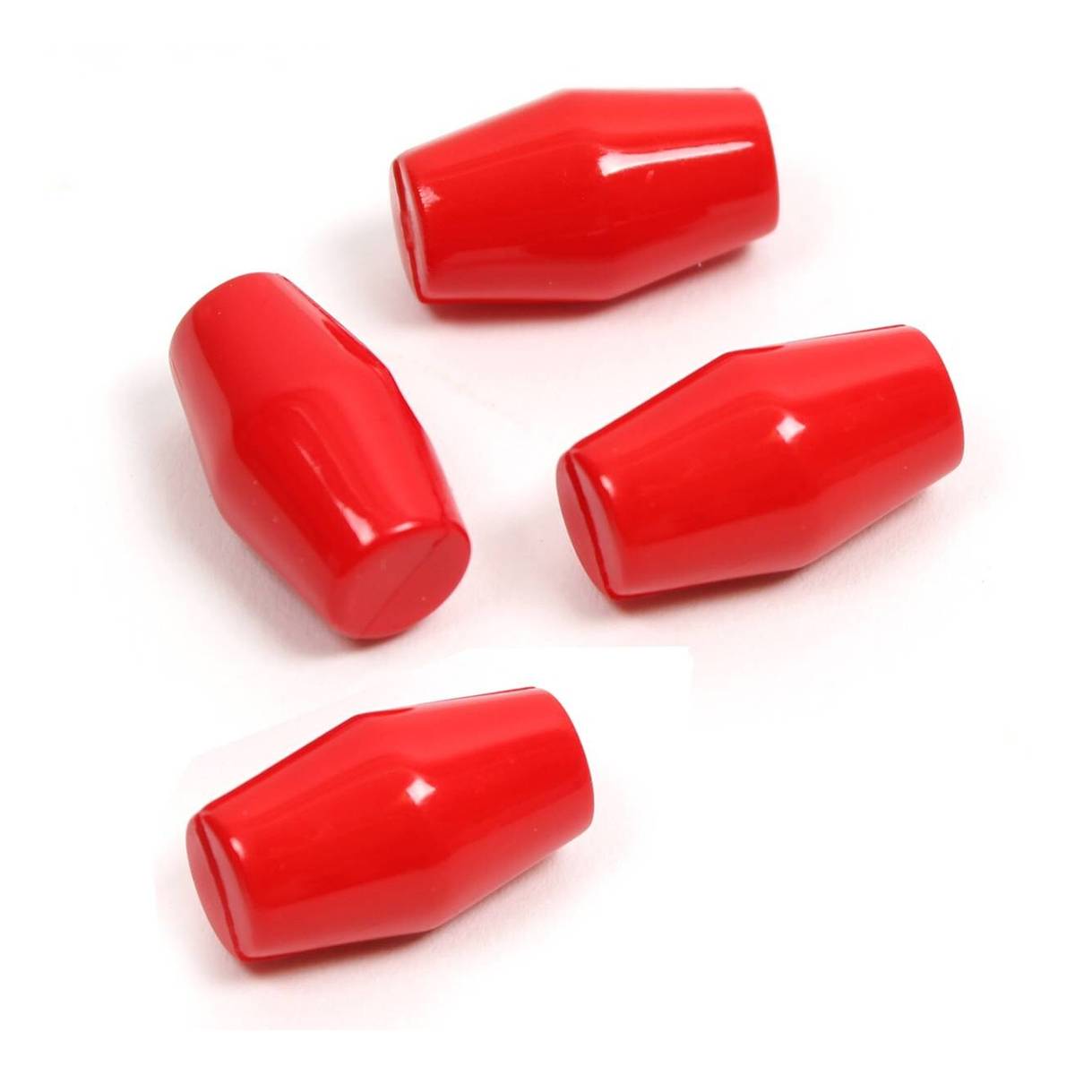 Hemline Red Basic Barrel Button 4 Pack | Hobbycraft