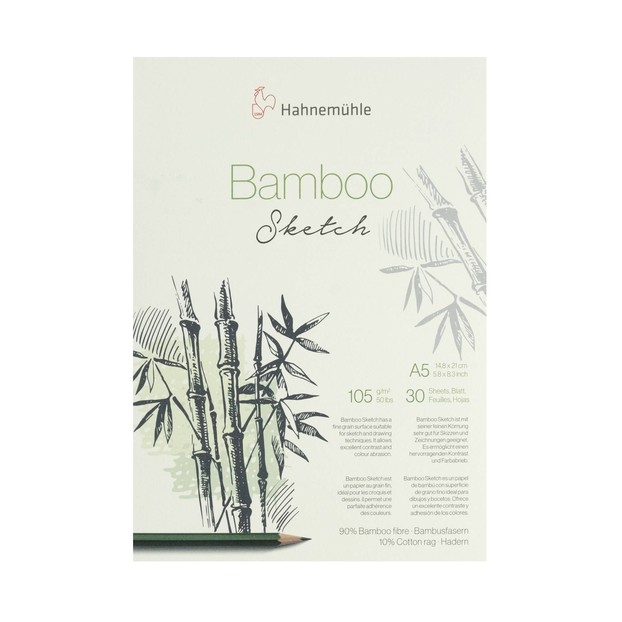 Hahnemuhle Bamboo Sketch Pad A5 30 Sheets | Hobbycraft