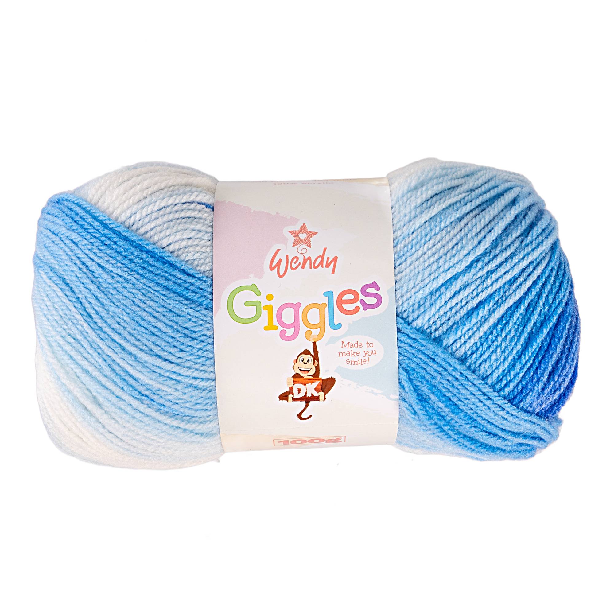 Wendy Iced Water Giggles DK Yarn 100g | Hobbycraft