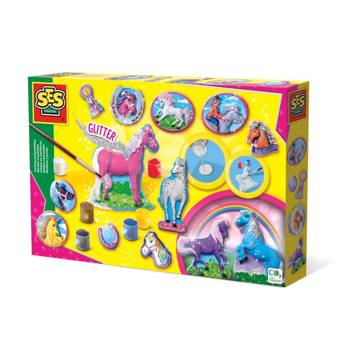 SES Creative Fantasy Horses Cast and Paint Set | Hobbycraft