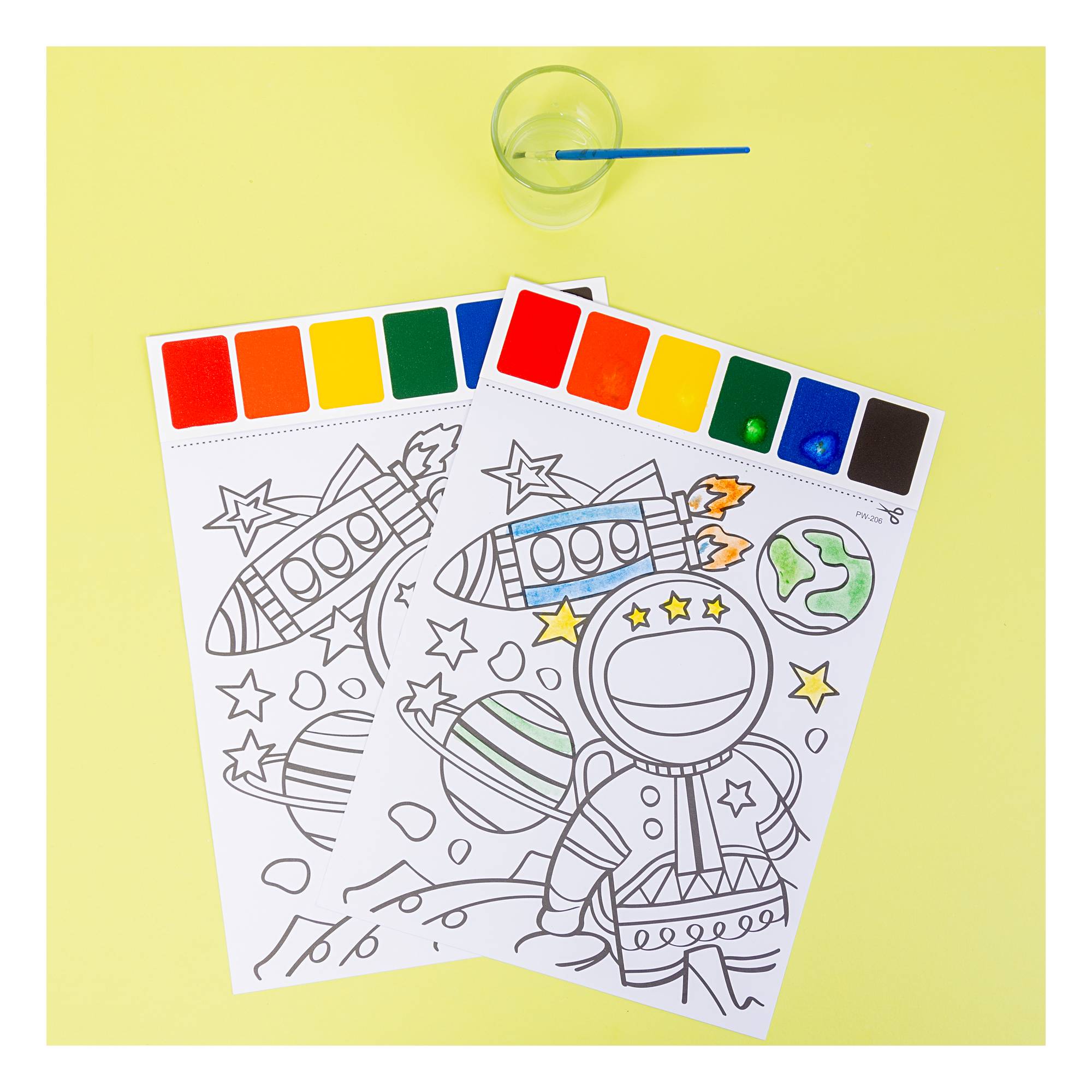Space Paint with Water Picture 2 Pack | Hobbycraft