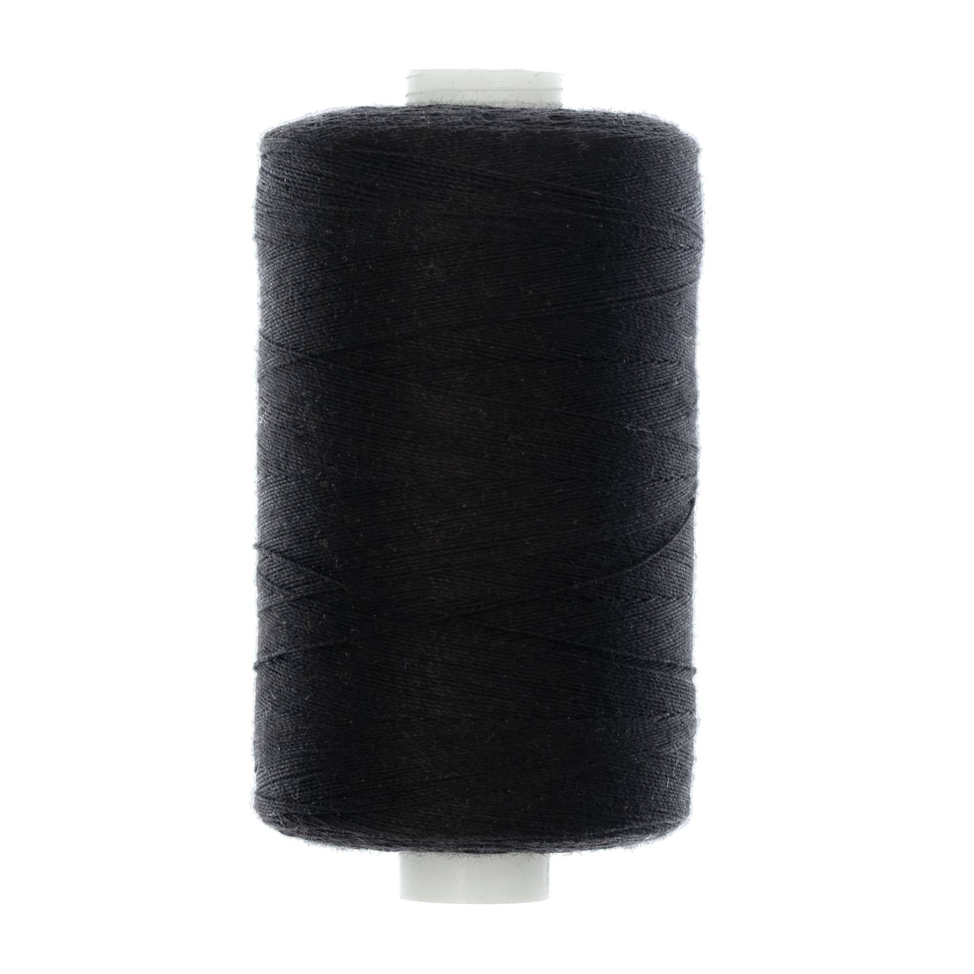 Valuecrafts Black Polyester Thread 800m | Hobbycraft