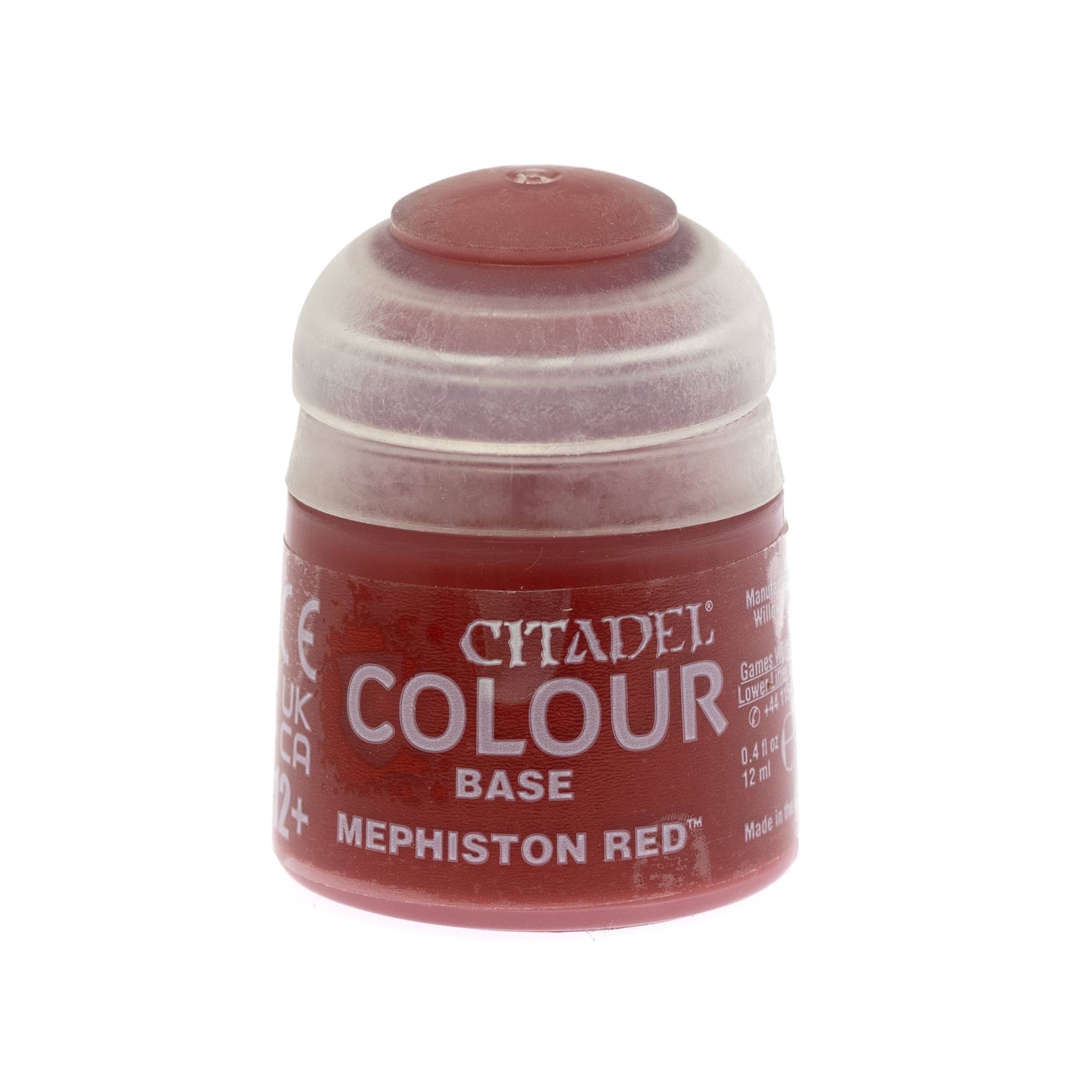 Citadel Mephiston Red Base Paint 12ml | Hobbycraft