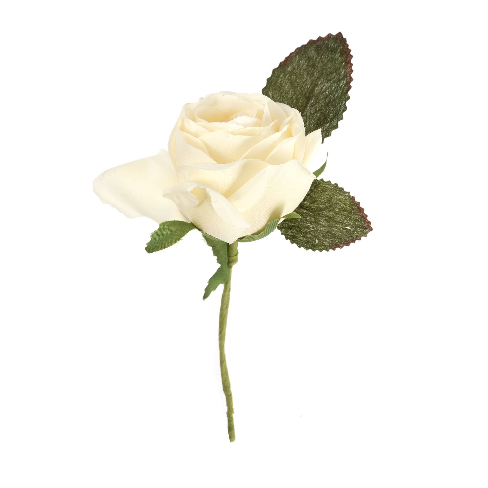 Single Cream Rose Pick 13cm | Hobbycraft