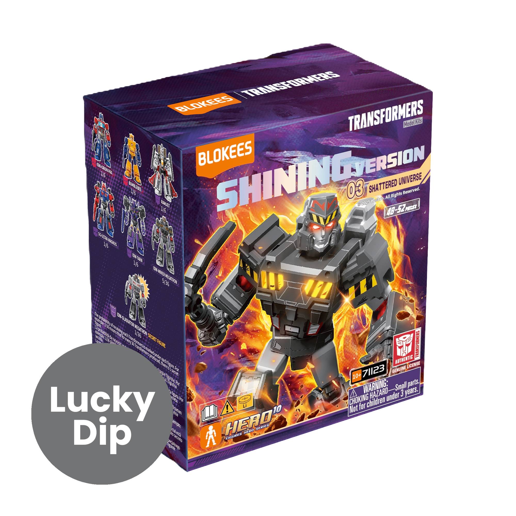 Blokees Transformers 03 Shattered Universe Model Kit | Hobbycraft