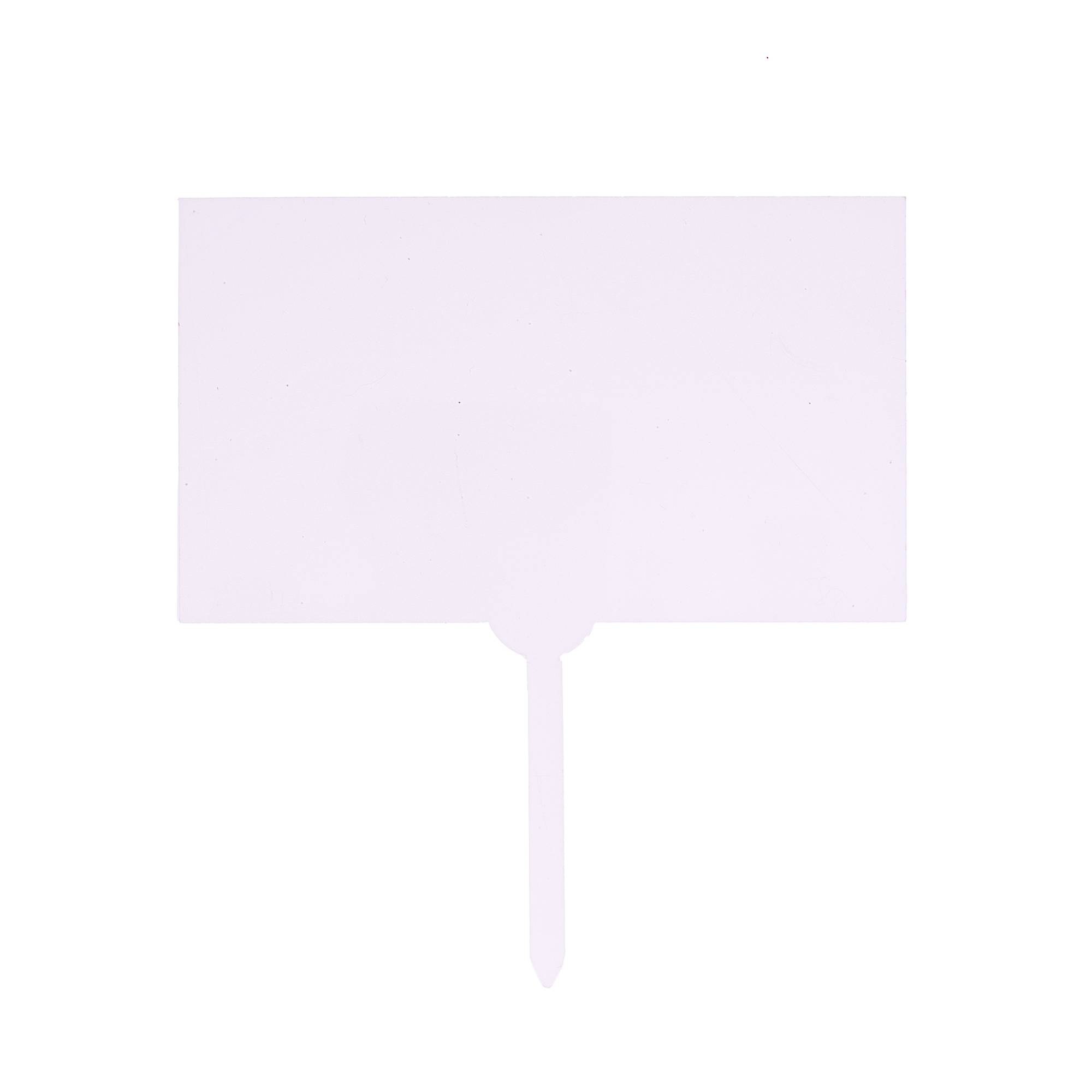 Clear Rectangle Acrylic Cake Topper 12cm x 19cm | Hobbycraft