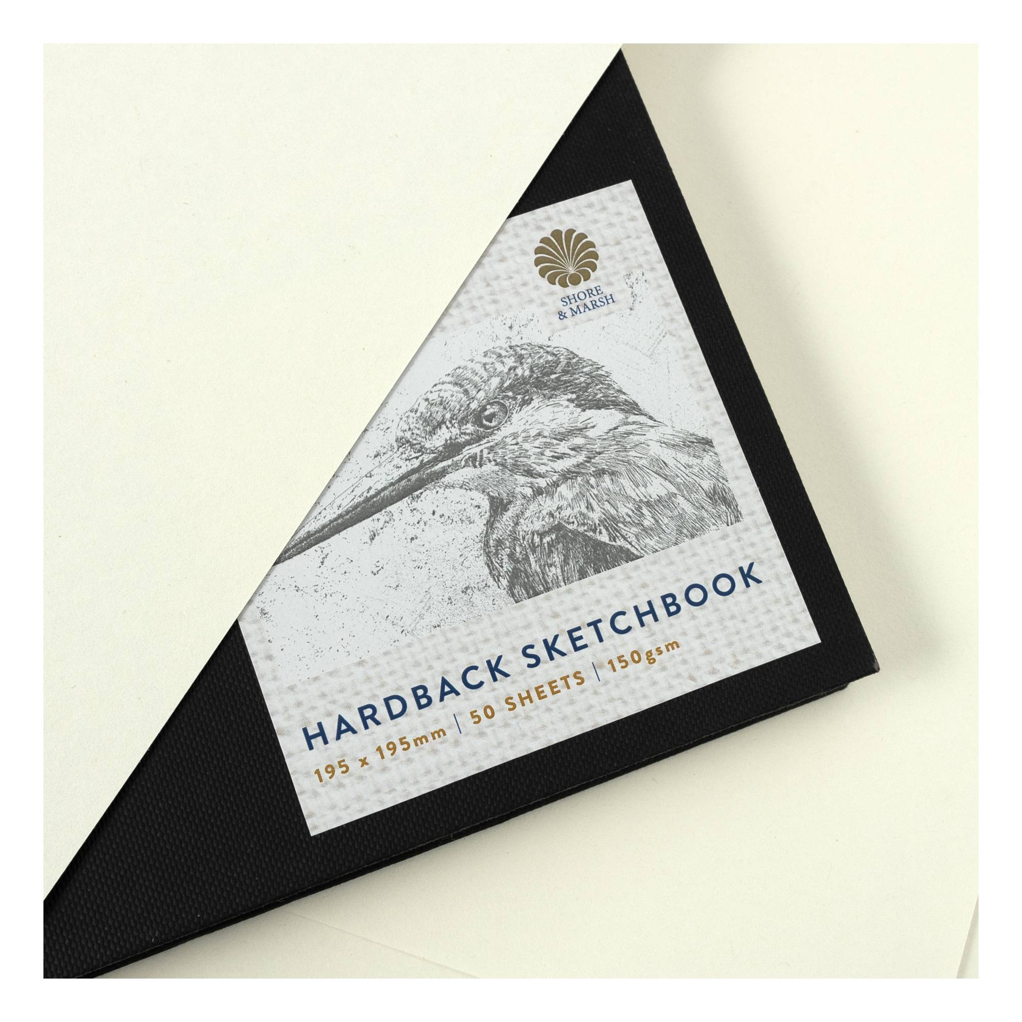 Shore & Marsh Square Hardback Sketchbook 50 Sheets | Hobbycraft