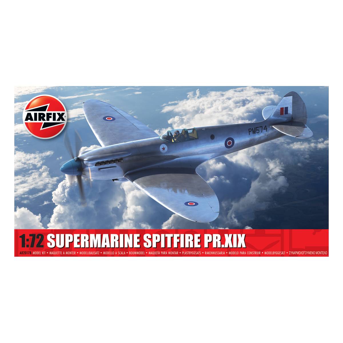 Airfix Supermarine Spitfire PR.XIX Model Kit 1:72 | Hobbycraft