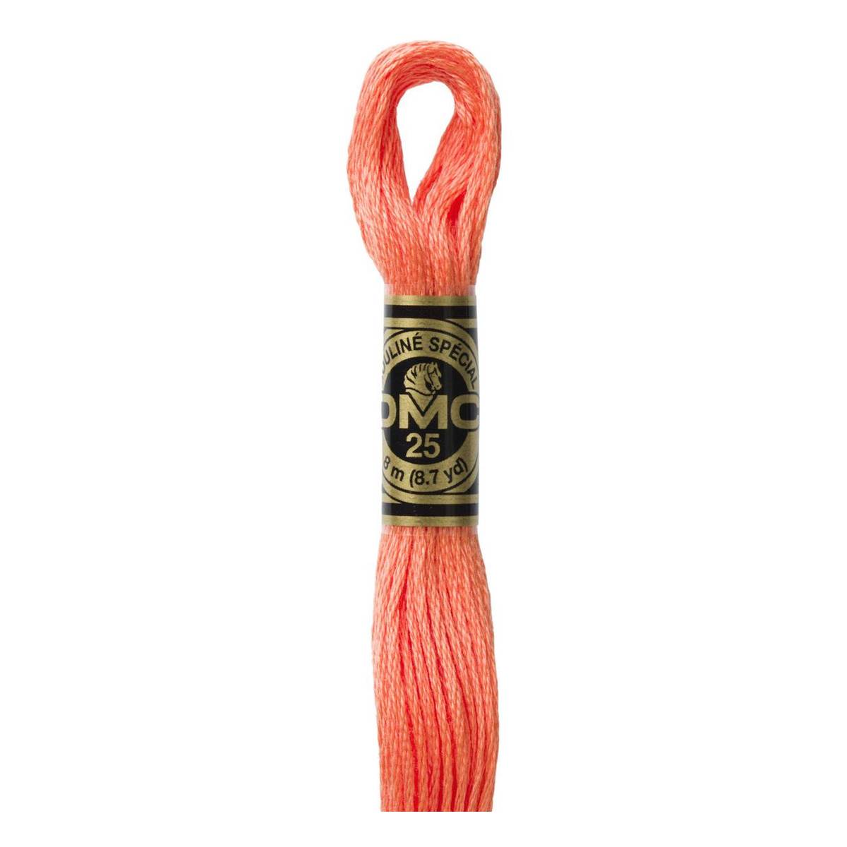 DMC Orange Mouline Special 25 Cotton Thread 8m (3340) | Hobbycraft