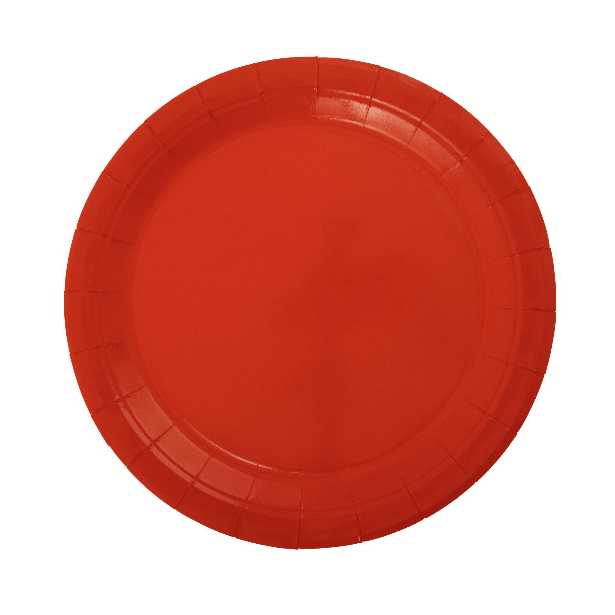 Classic Red Paper Plates 8 Pack | Hobbycraft