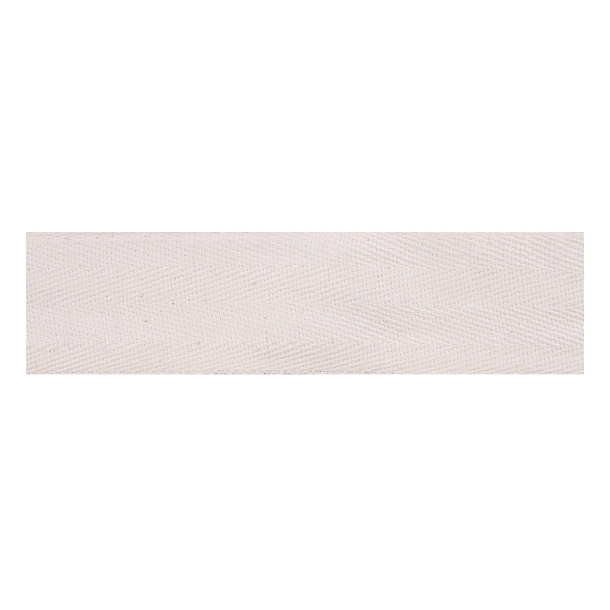 Natural 40mm Herringbone Tape by the Metre | Hobbycraft