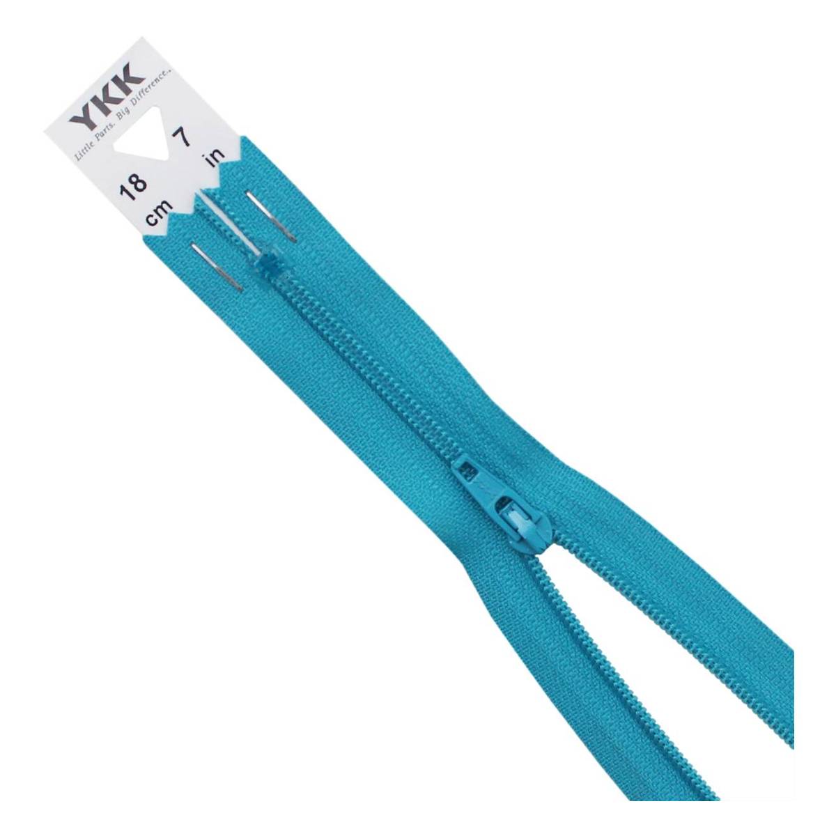 YKK Turquoise Dress and Skirt Zip 18cm | Hobbycraft