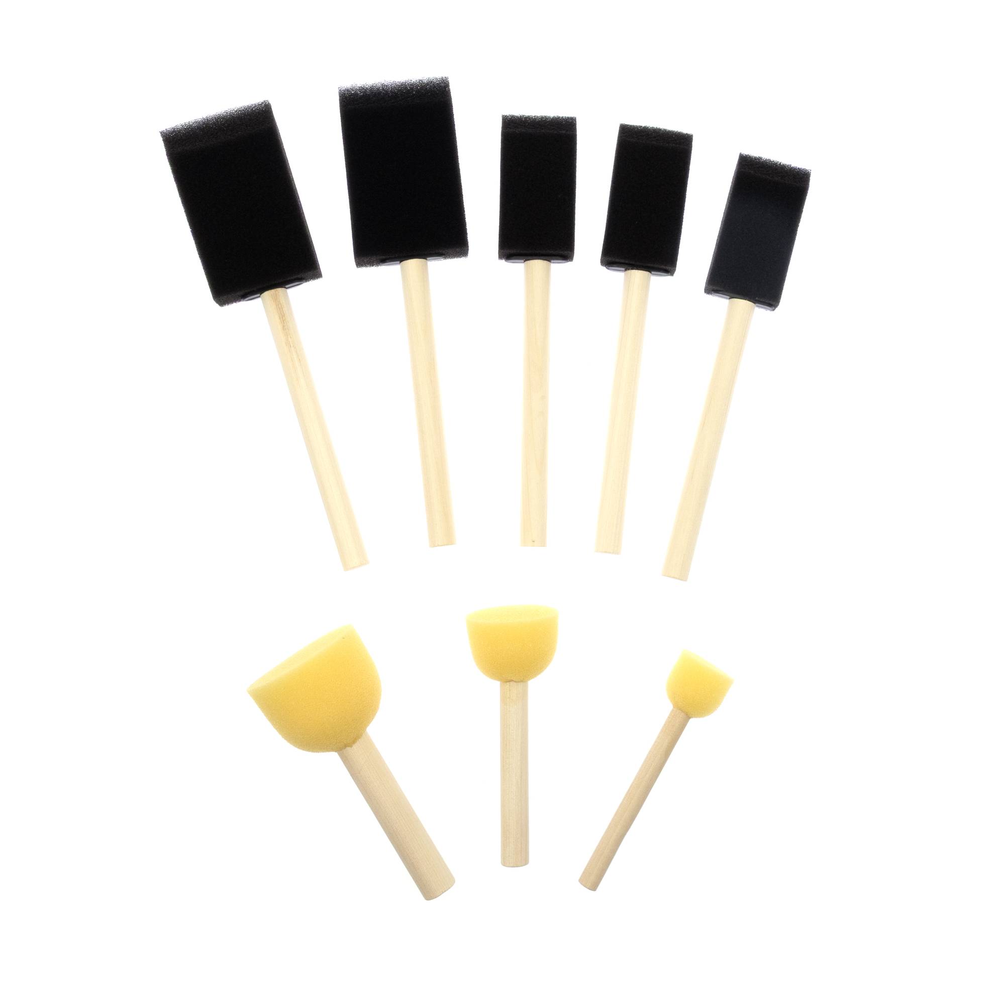Foam Brushes 8 Pack | Hobbycraft