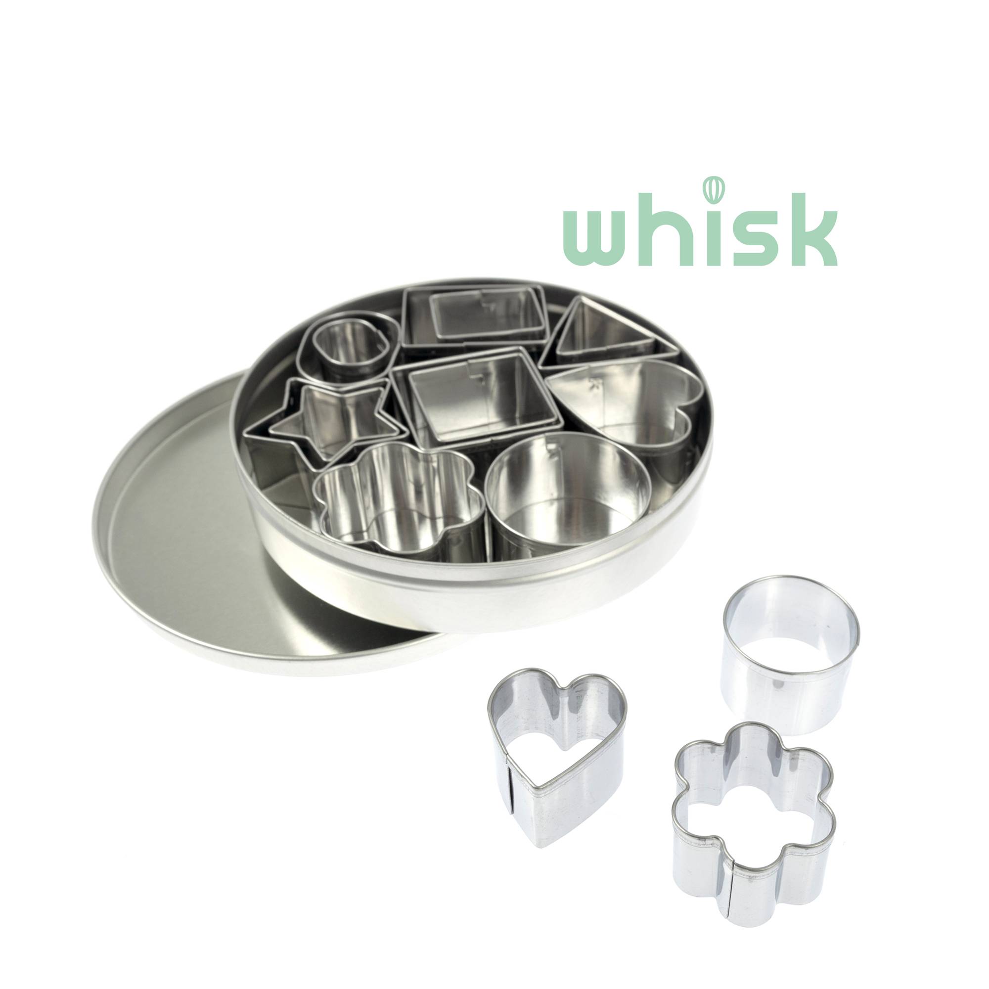 Whisk Mixed Shape Cutters 16 Pieces | Hobbycraft