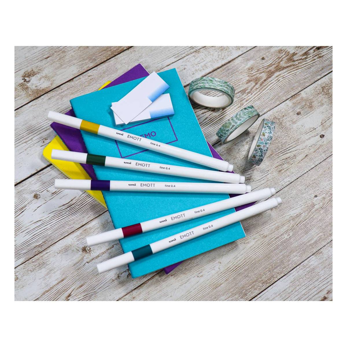 Uni-ball Attain EMOTT Fine Line Pens 5 Pack | Hobbycraft