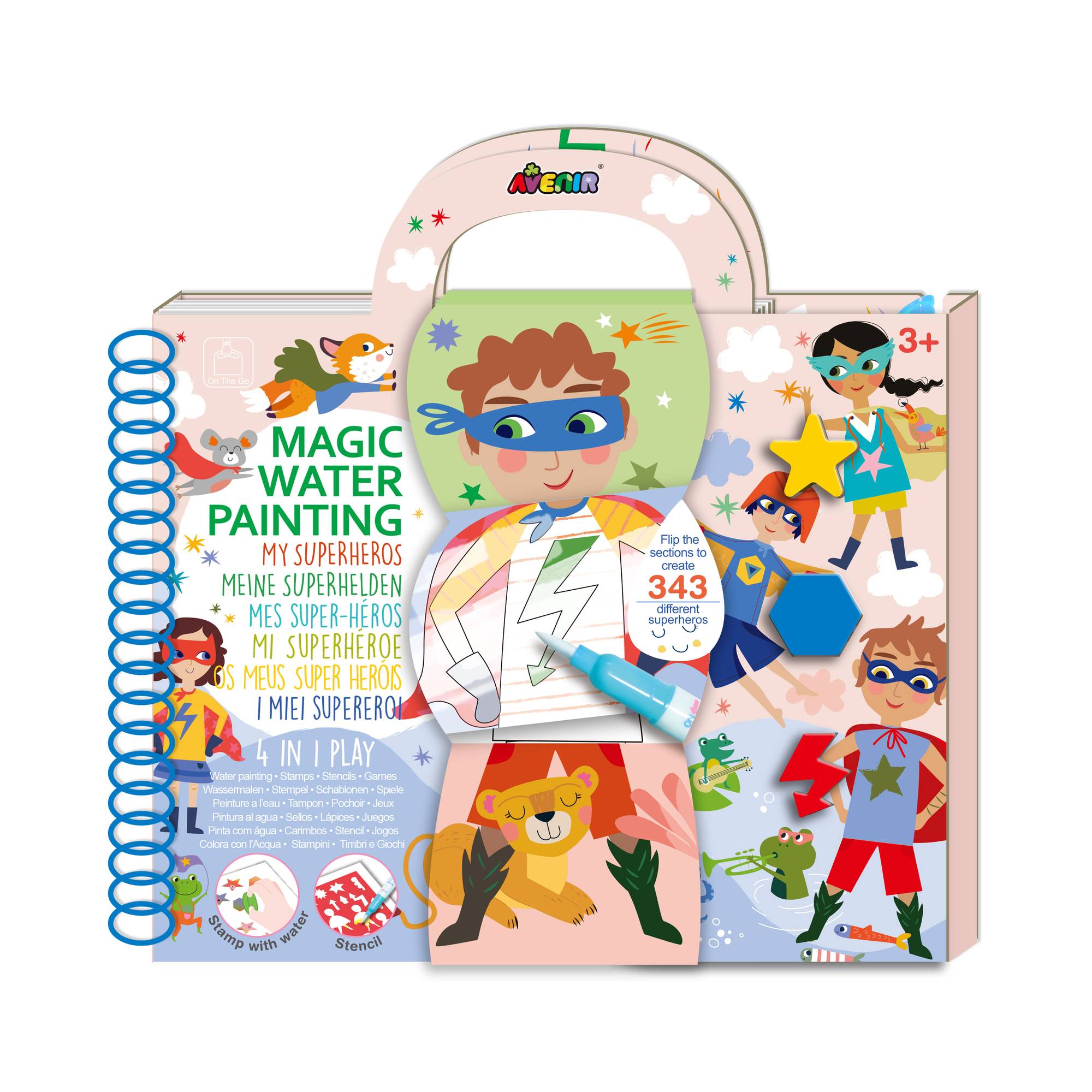 Avenir Superheroes Water Painting Kit | Hobbycraft