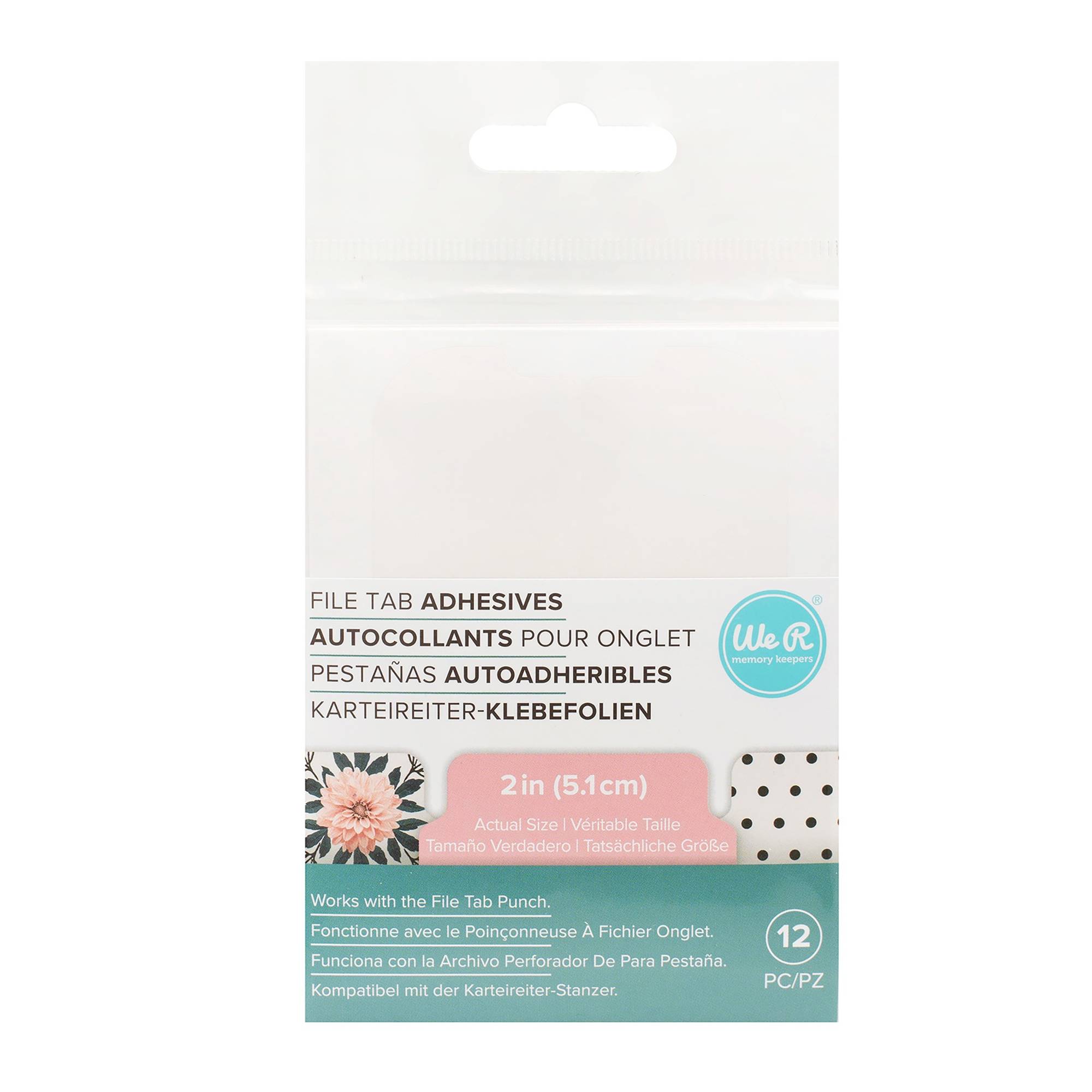 We R Makers File Tab Stickers 12 Pack | Hobbycraft