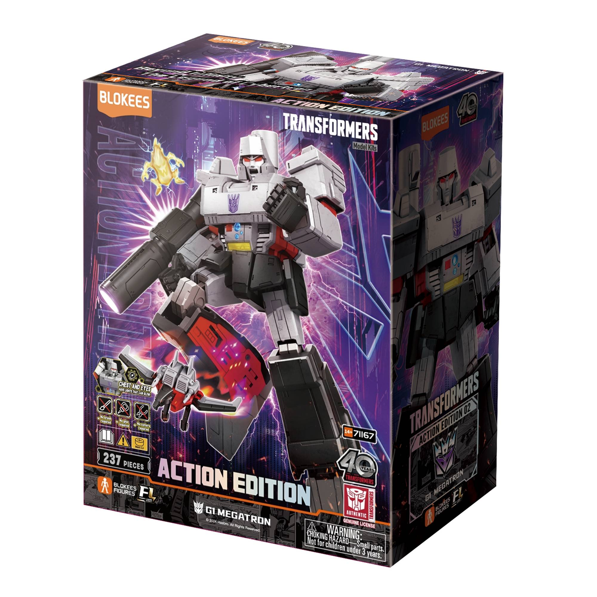 Blokees Transformers G1 Megatron Model Kit | Hobbycraft