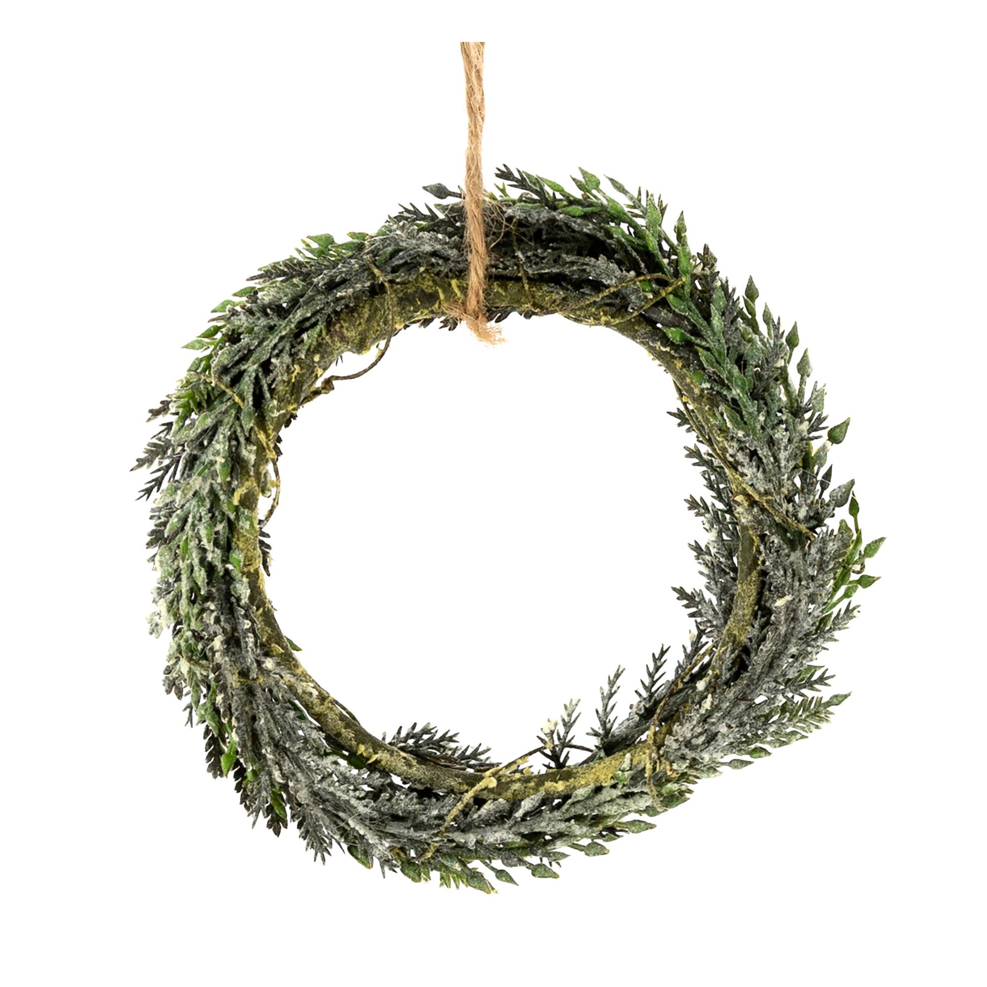 Snowy Wreath 16cm | Hobbycraft