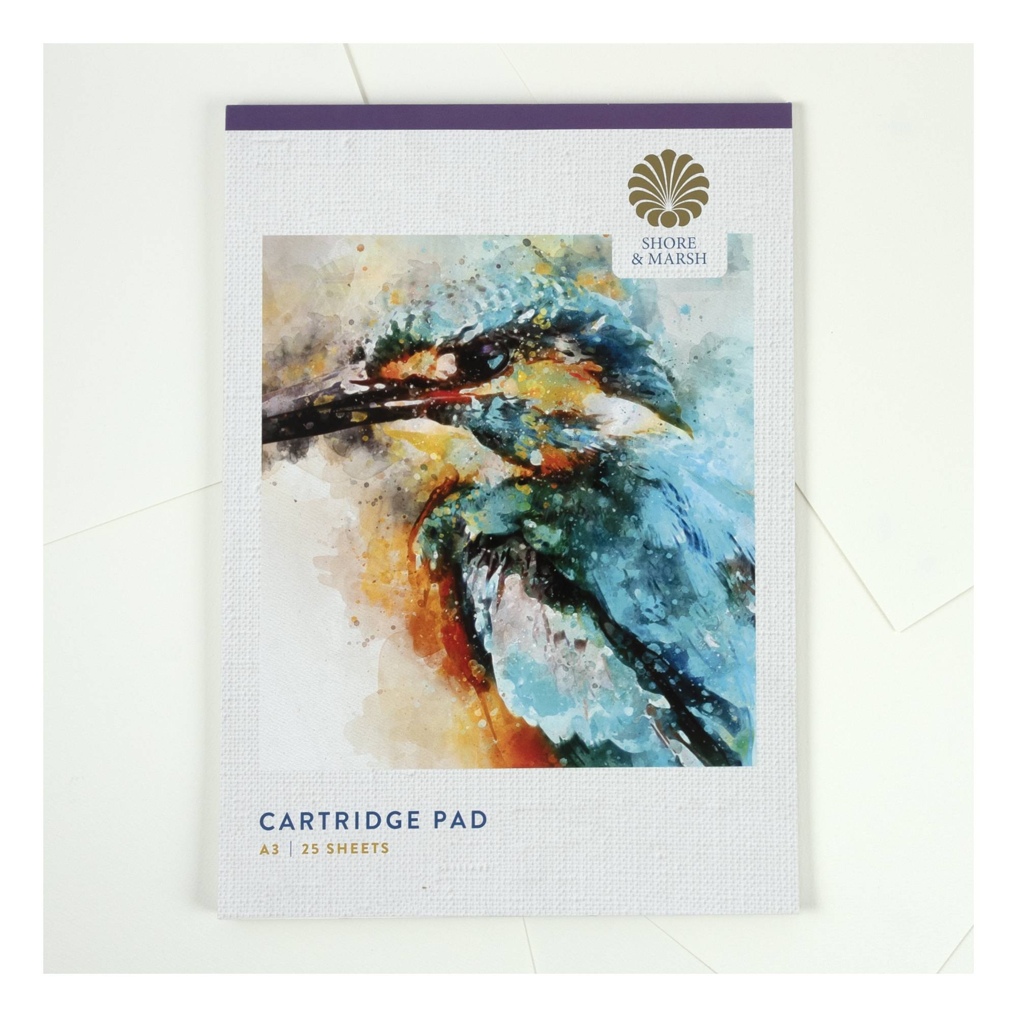 Shore & Marsh Cartridge Pad A3 25 Sheets | Hobbycraft