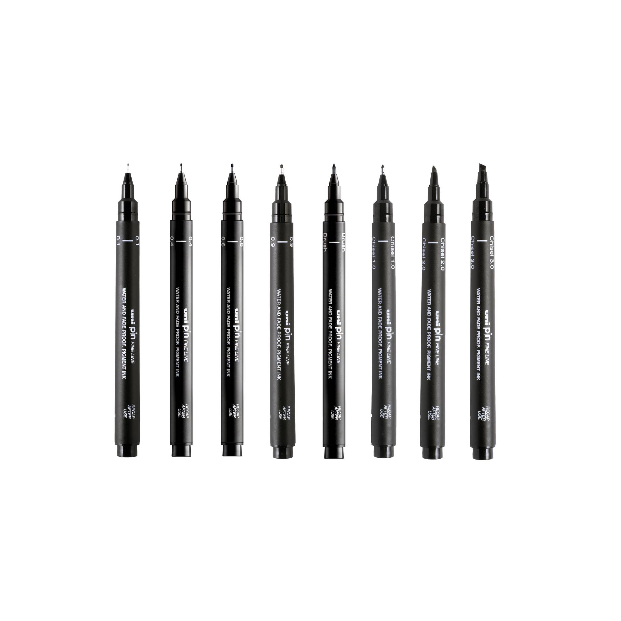 Uni-ball PIN Calligraphy Collection Hand Lettering 8 Pack | Hobbycraft