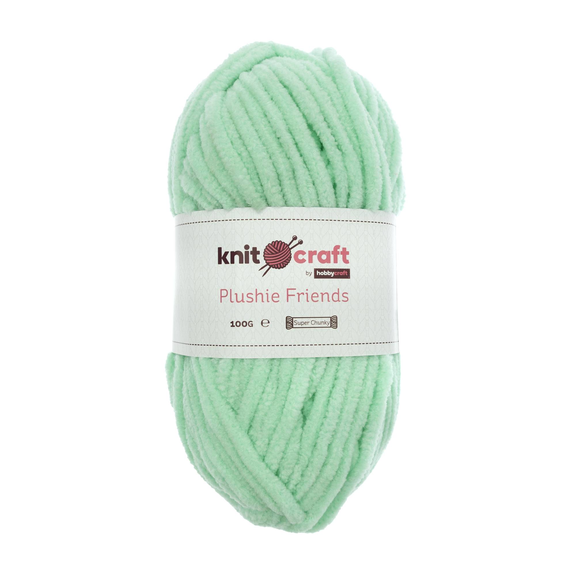 Knitcraft Mint Plushie Friends Yarn 100g | Hobbycraft