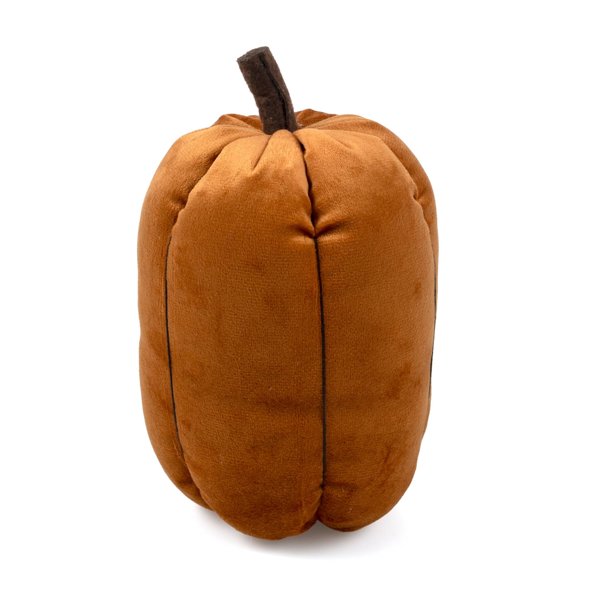 Tall Rust Plush Pumpkin 18cm | Hobbycraft