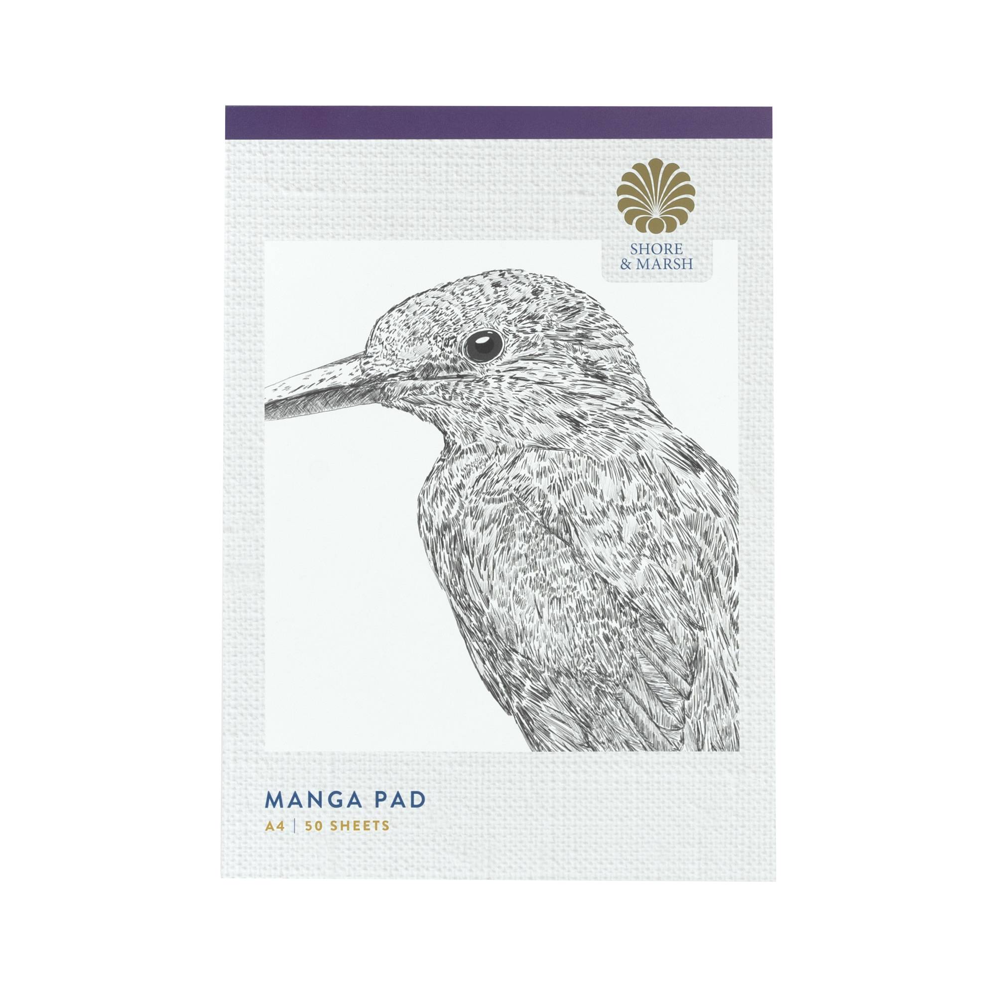 Shore & Marsh Manga Pad A4 50 Sheets | Hobbycraft
