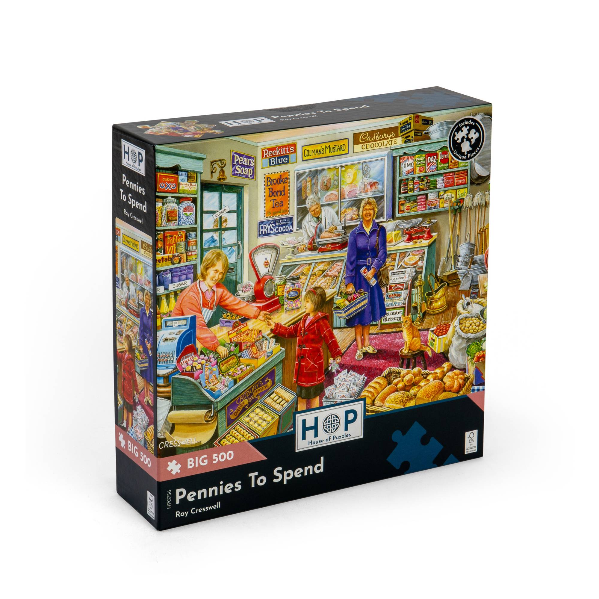 House of Puzzles Pennies to Spend Big Jigsaw Puzzle 500 Pieces | Hobbycraft
