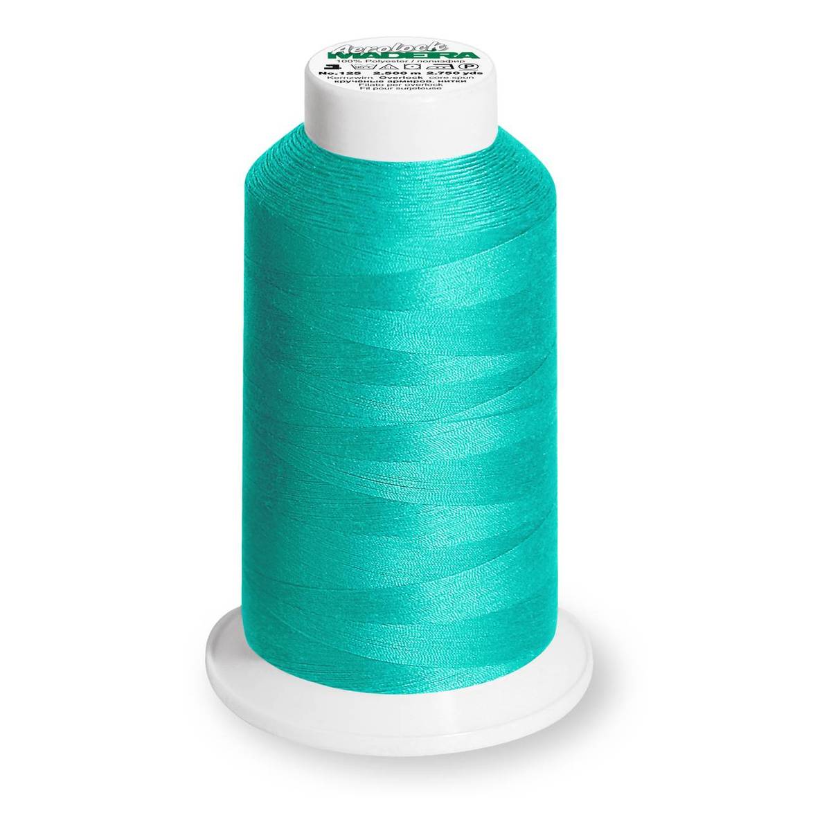 Madeira Turquoise Aerolock Overlocker Thread 2500m (9892) | Hobbycraft