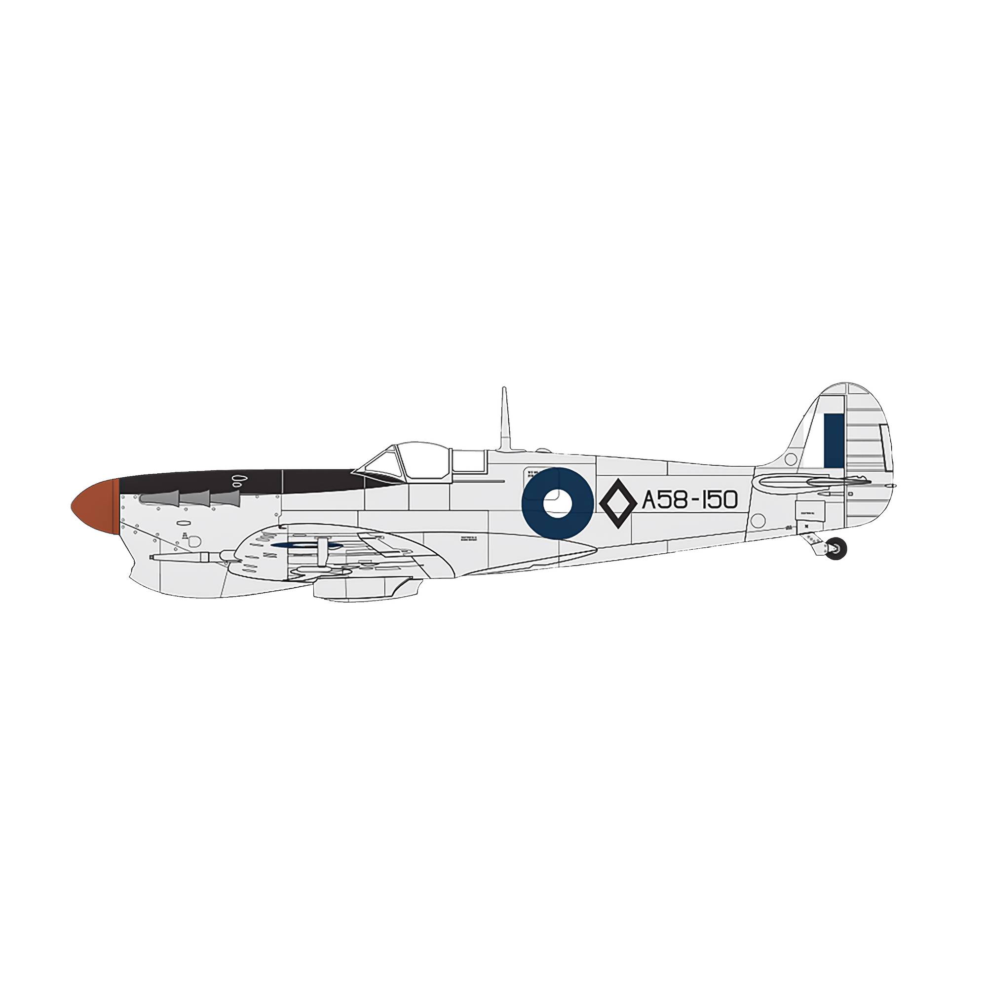 Airfix Supermarine Spitfire Mk.Vc Model Kit 1:72 | Hobbycraft