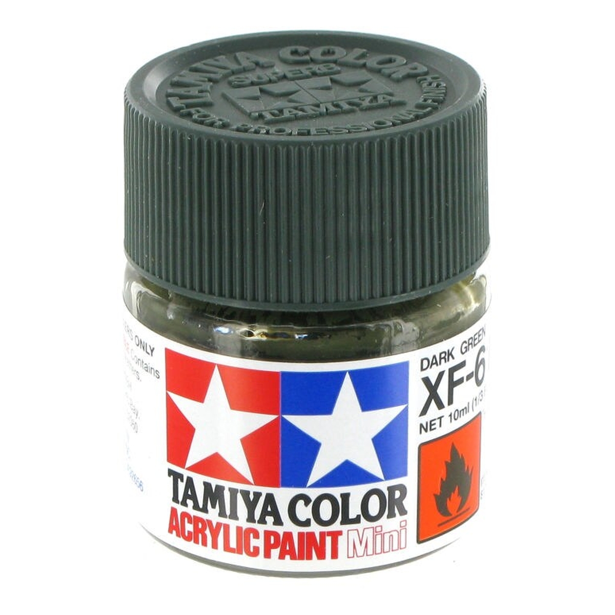 Tamiya Colour Acrylic Paint XF-61 Dark Green 10ml | Hobbycraft