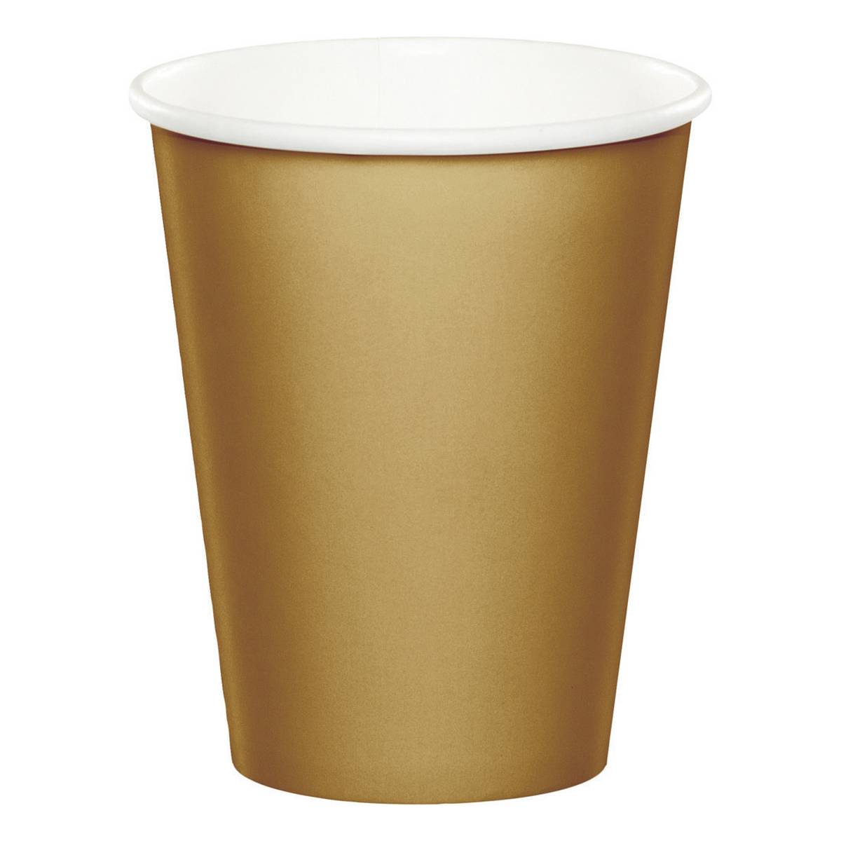 Gold Paper Cups 8 Pack | Hobbycraft