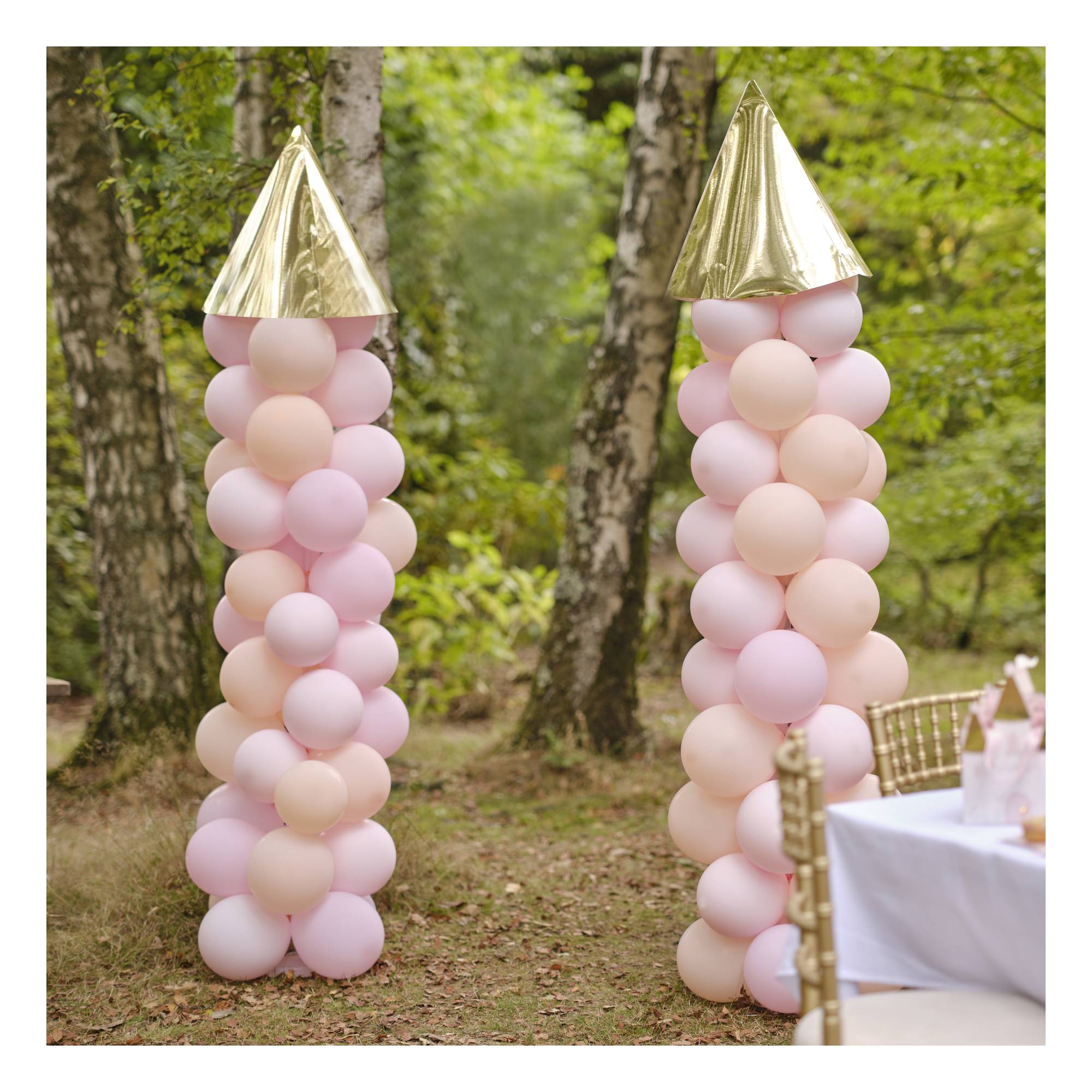 Ginger Ray Princess Party Castle Balloon Arch Kit | Hobbycraft