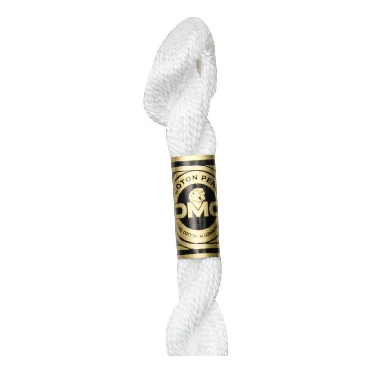 DMC White Pearl Cotton Thread Size 5 25m (Blanc) | Hobbycraft
