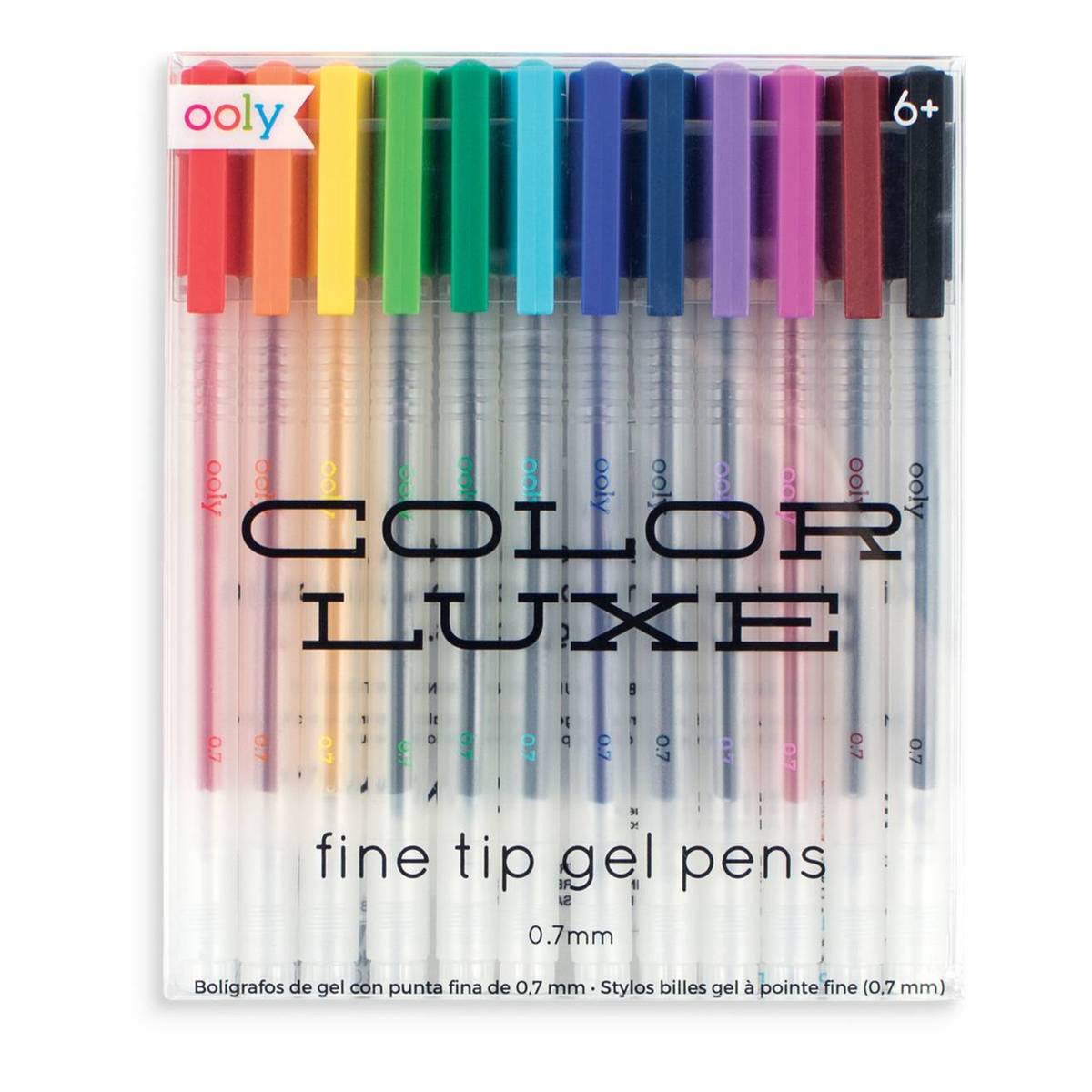 Color Luxe Coloured Gel Pens 12 Pack | Hobbycraft