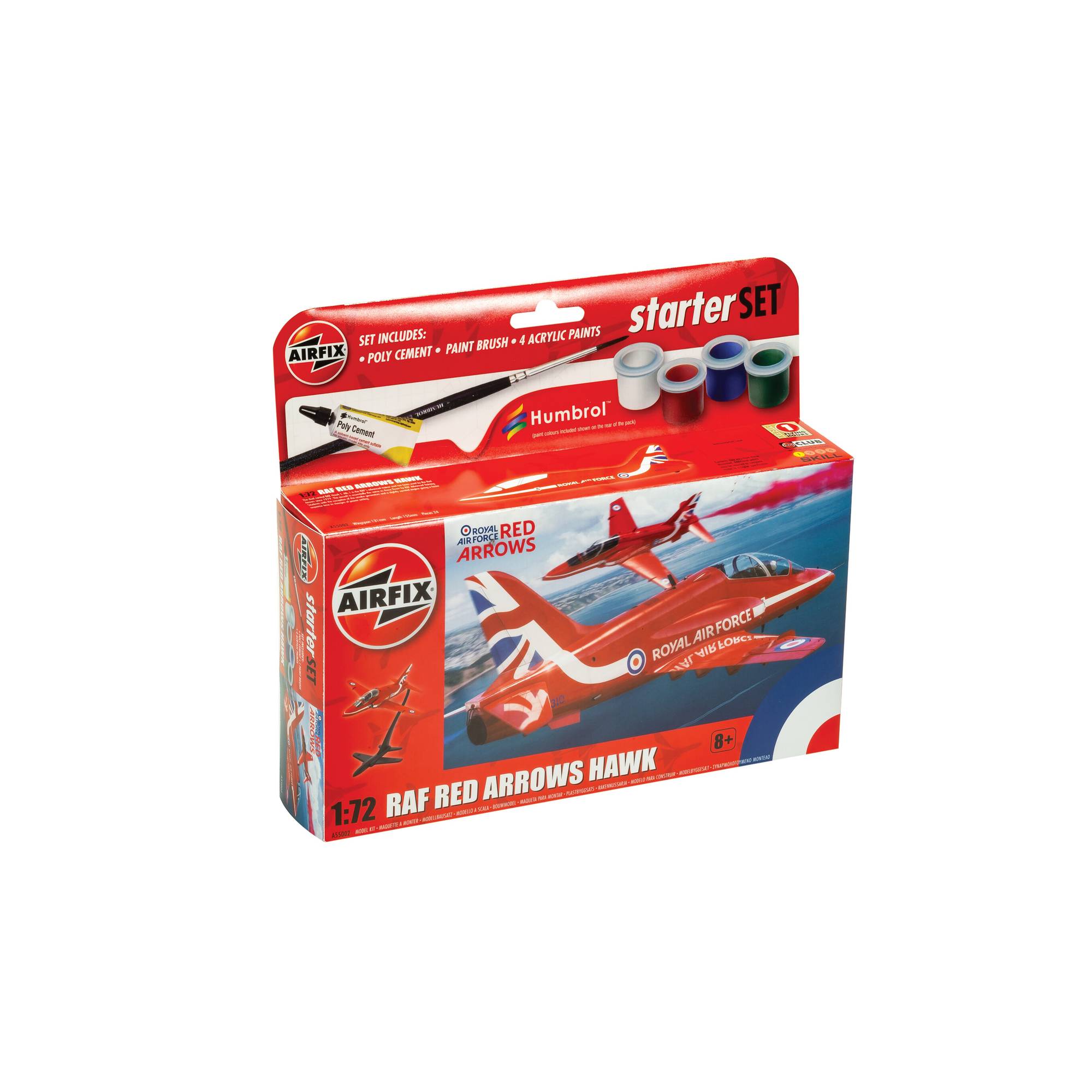 Airfix Red Arrows Hawk Starter Set 1:72 | Hobbycraft