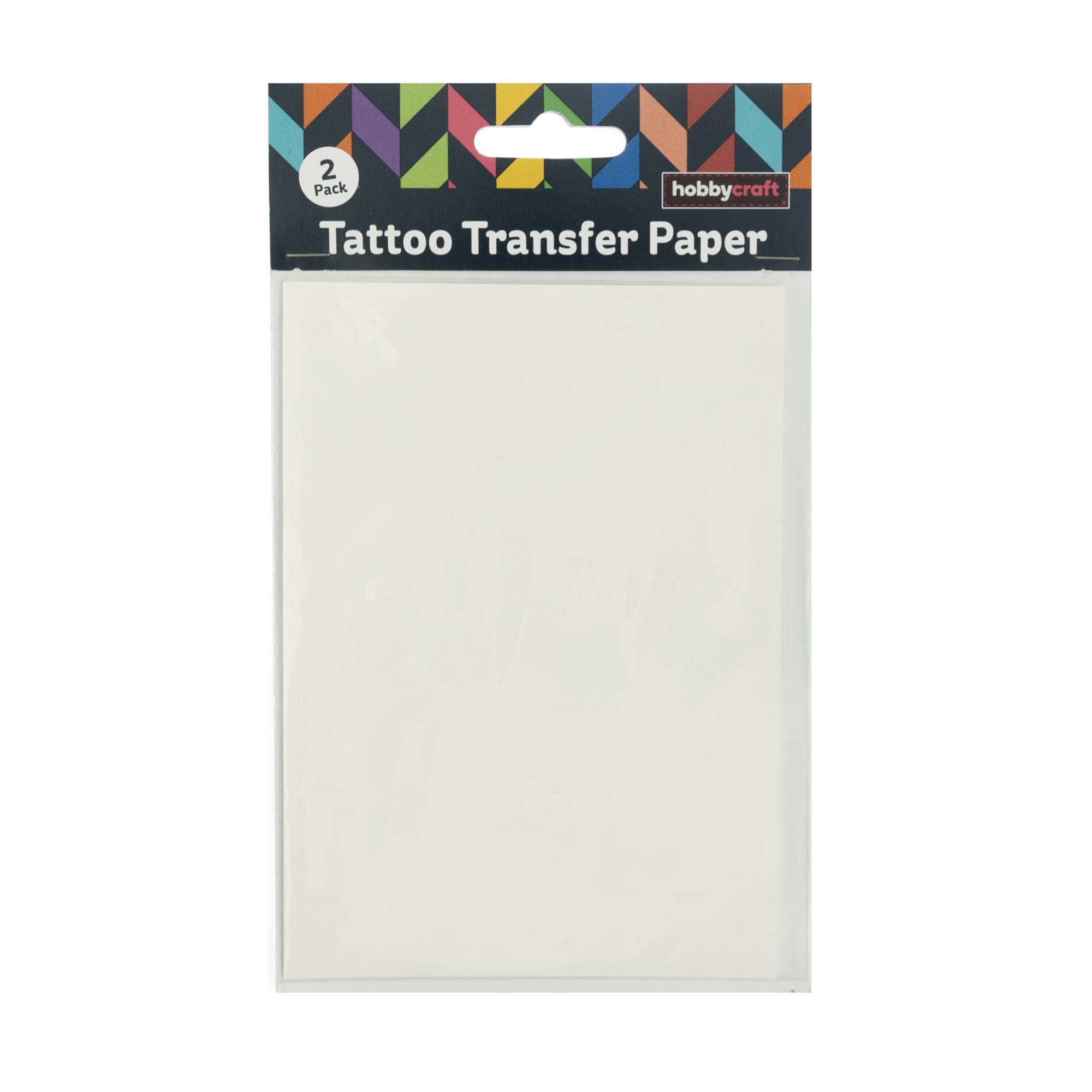Tattoo Transfer Paper 15cm x 10cm 2 Pack | Hobbycraft