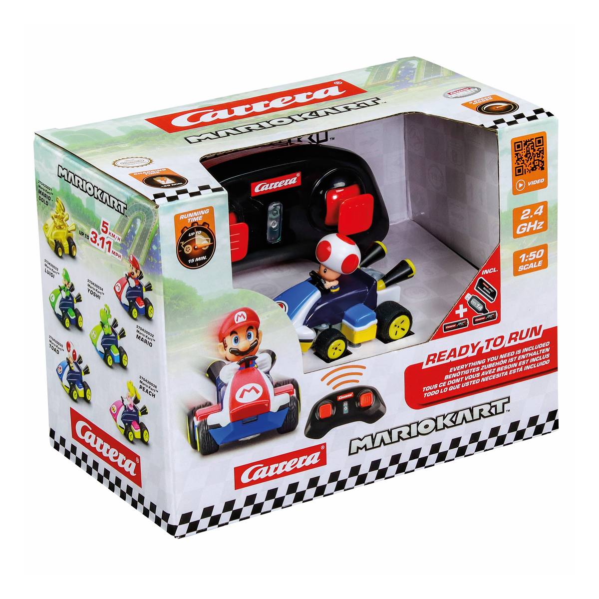 Carrera Mario Kart Mini RC Toad | Hobbycraft