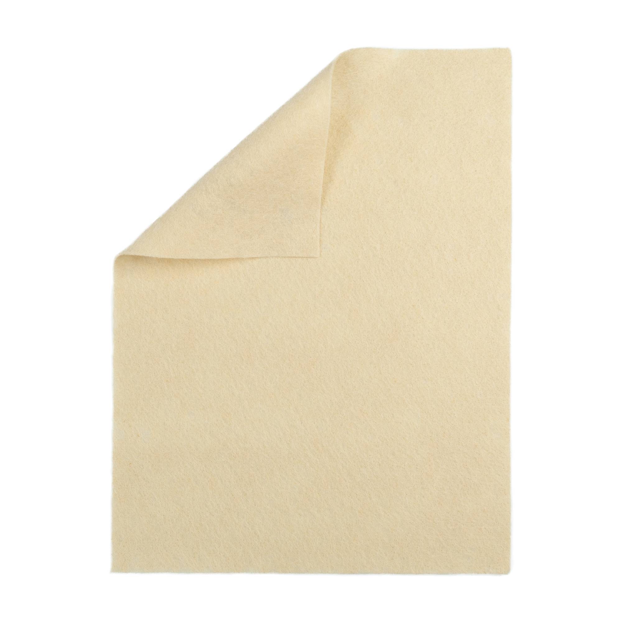 Cream Polyester Felt Sheet A4 | Hobbycraft