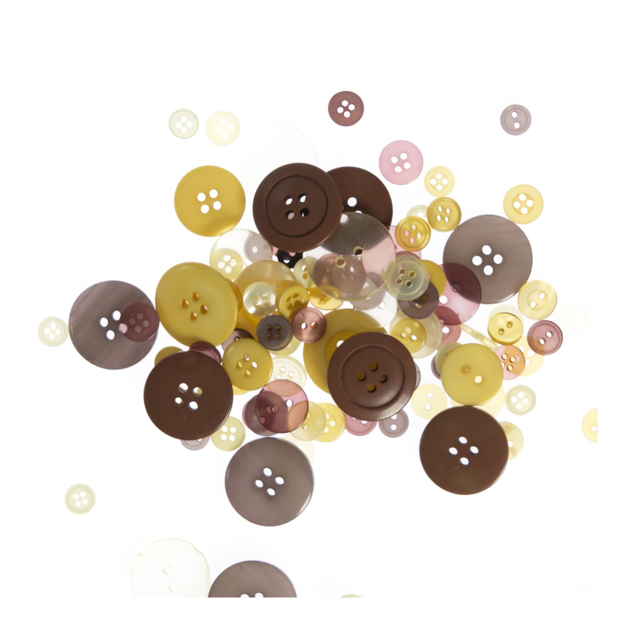 Neutral Buttons Pack 50g | Hobbycraft