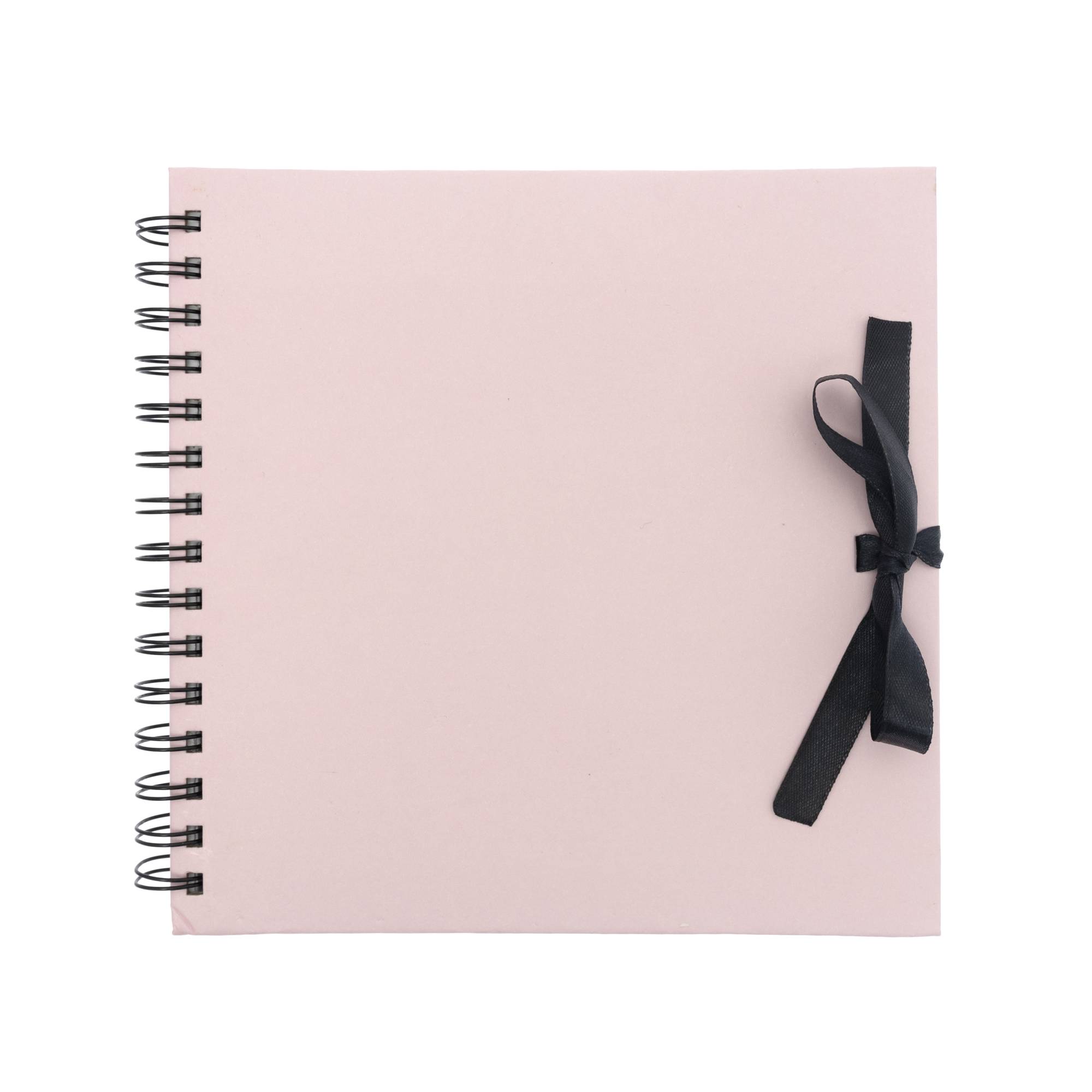 Spiral Bound Pastel Pink Scrapbook 8 x 8 Inches | Hobbycraft