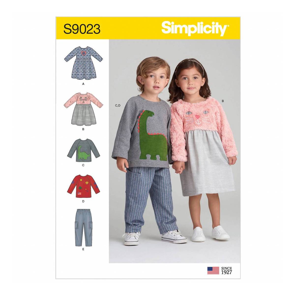 Simplicity Toddler Separates Sewing Pattern S9023 | Hobbycraft