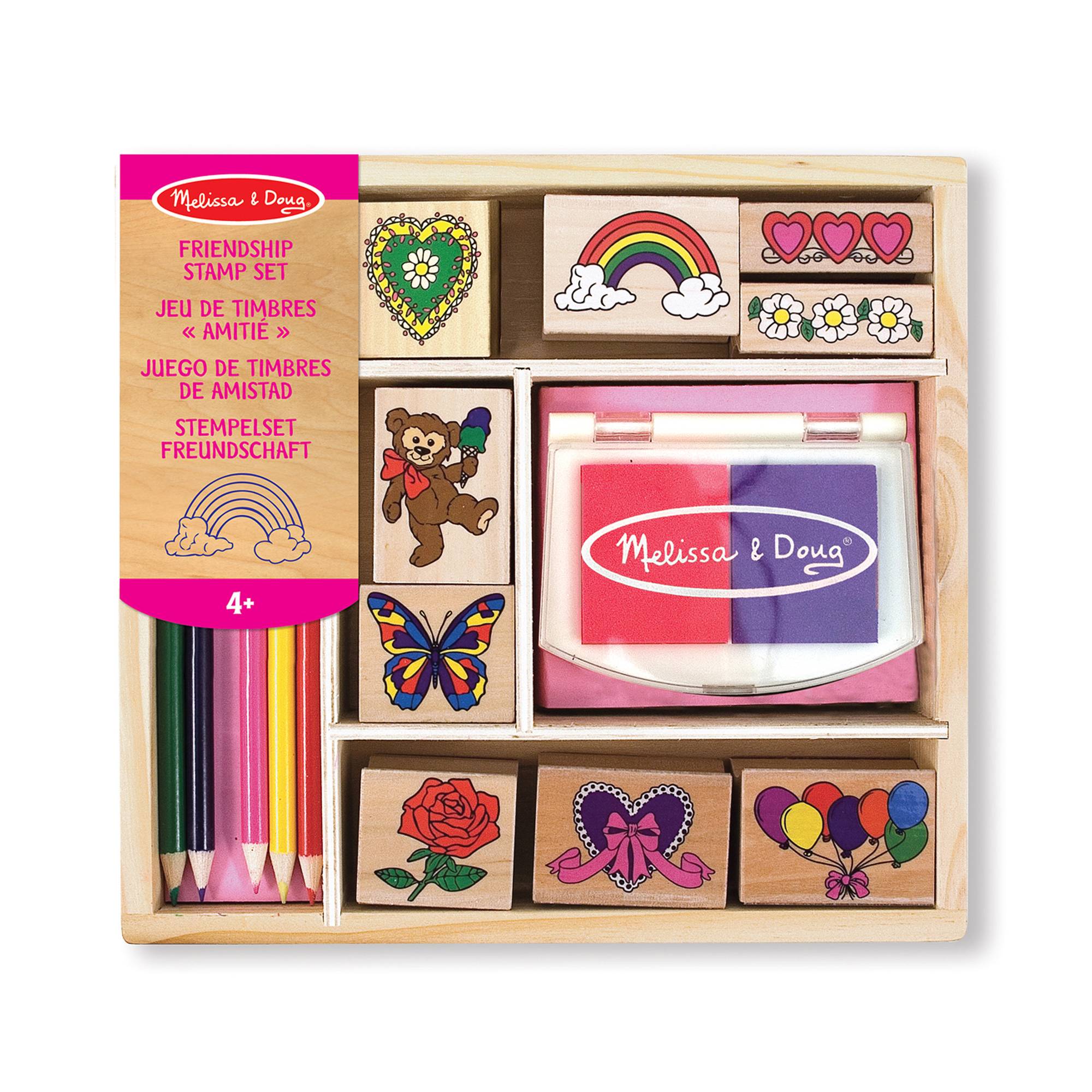 Melissa & Doug Friendship Stamp Set | Hobbycraft