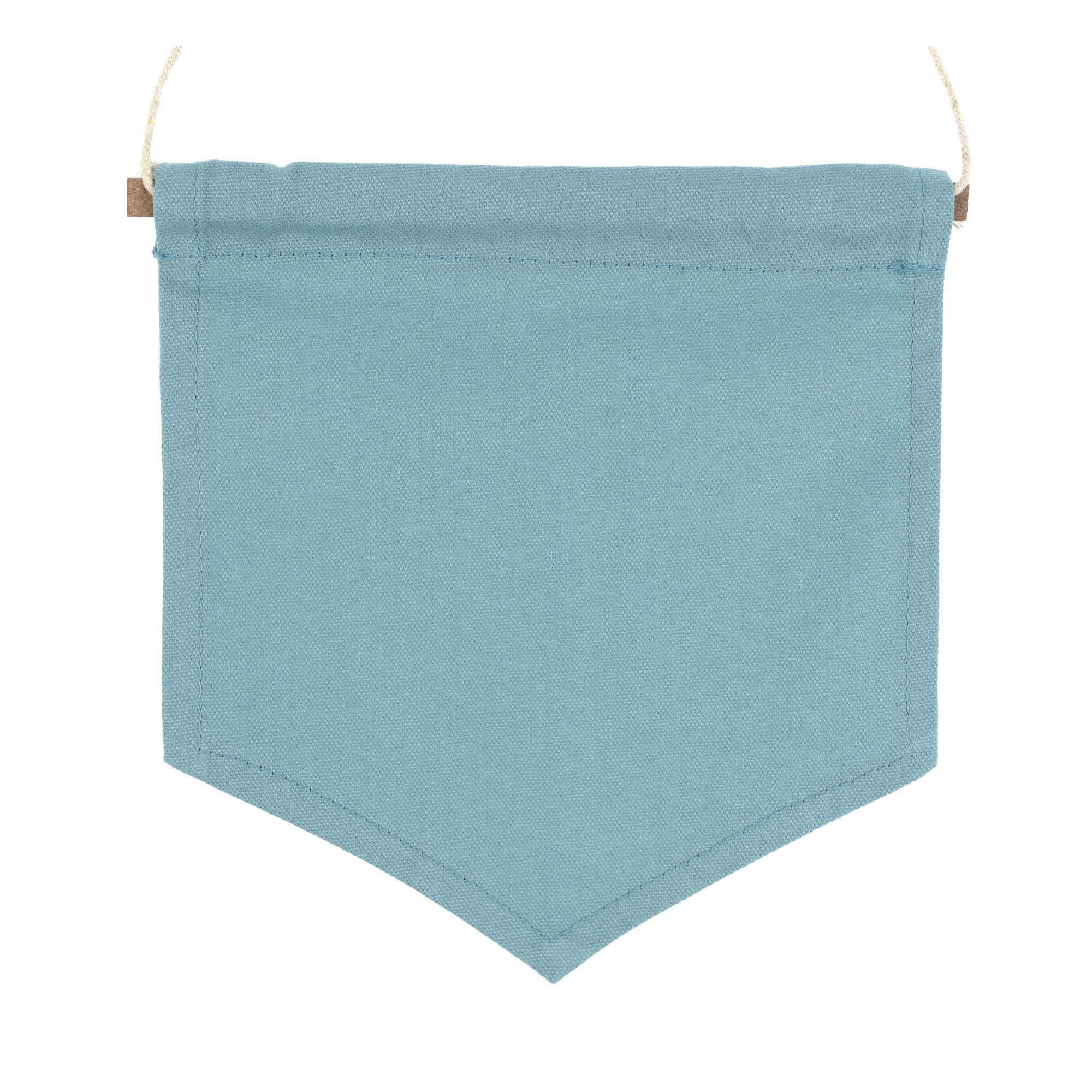 Pale Turquoise Canvas Banner 19cm x 22cm | Hobbycraft
